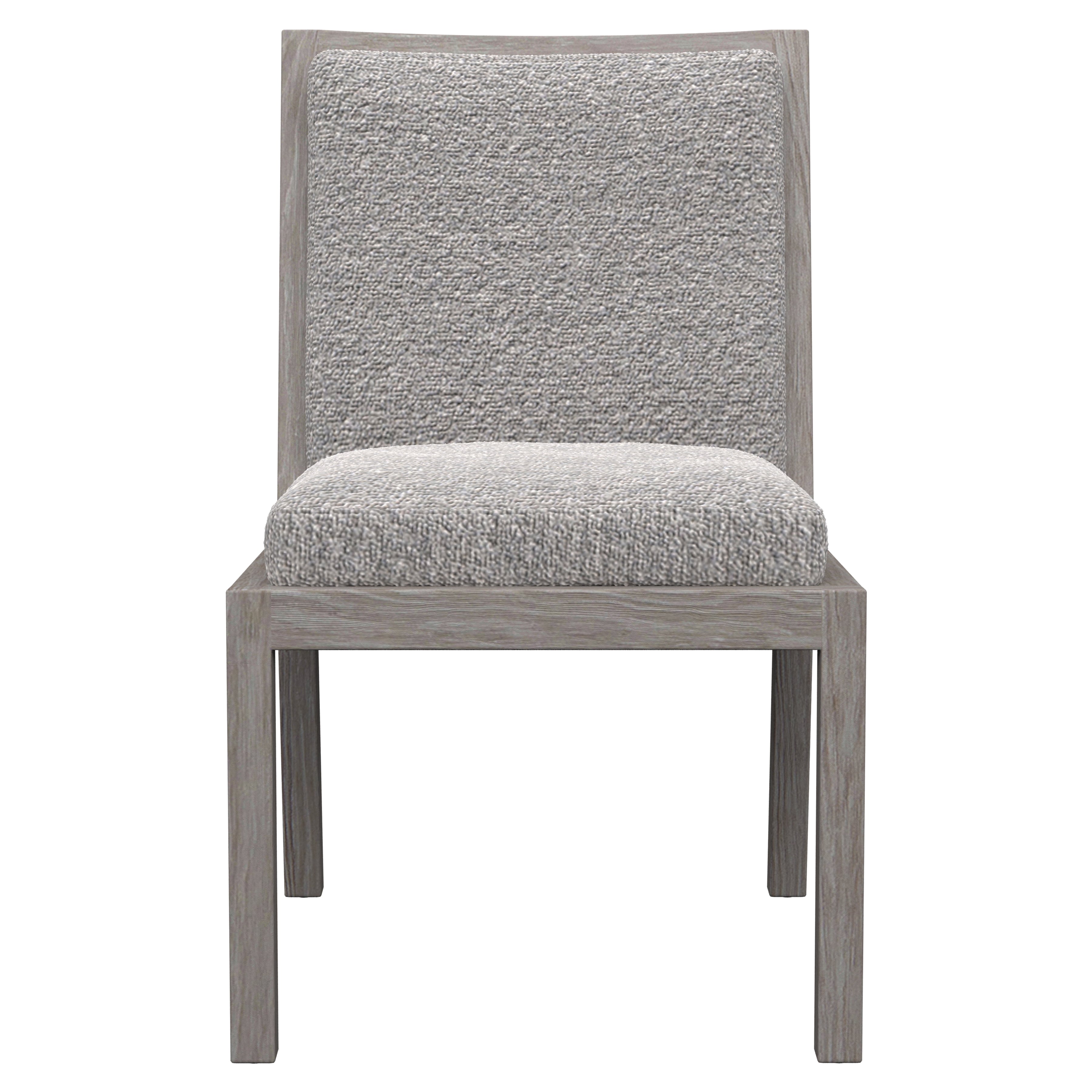 Bernhardt Trianon Contemporary Side Chair with Upholstered Seat and ...