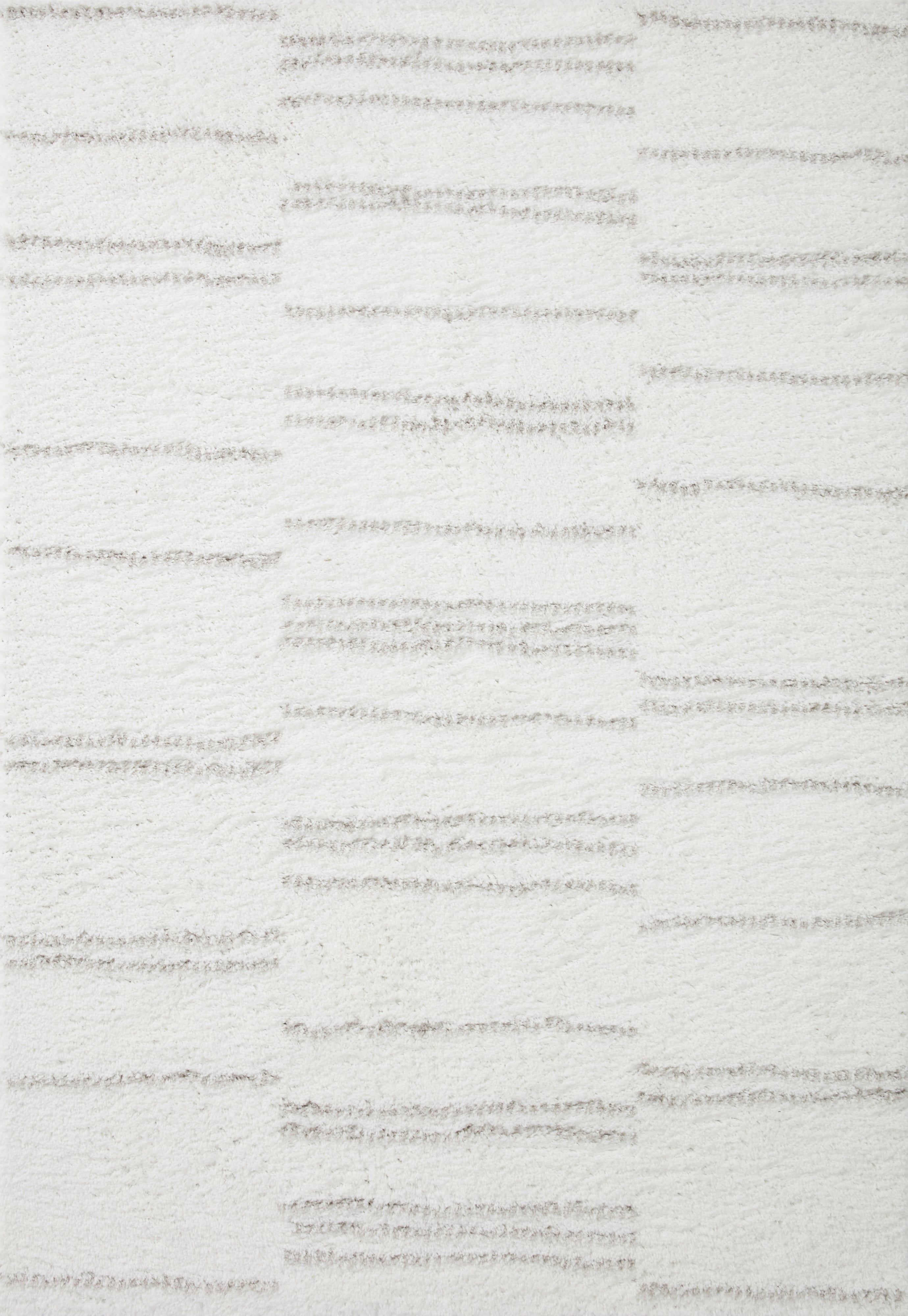 Loloi Rugs Bliss Shag 2 3 X 4 0 White Grey Rectangle Rug Belfort 