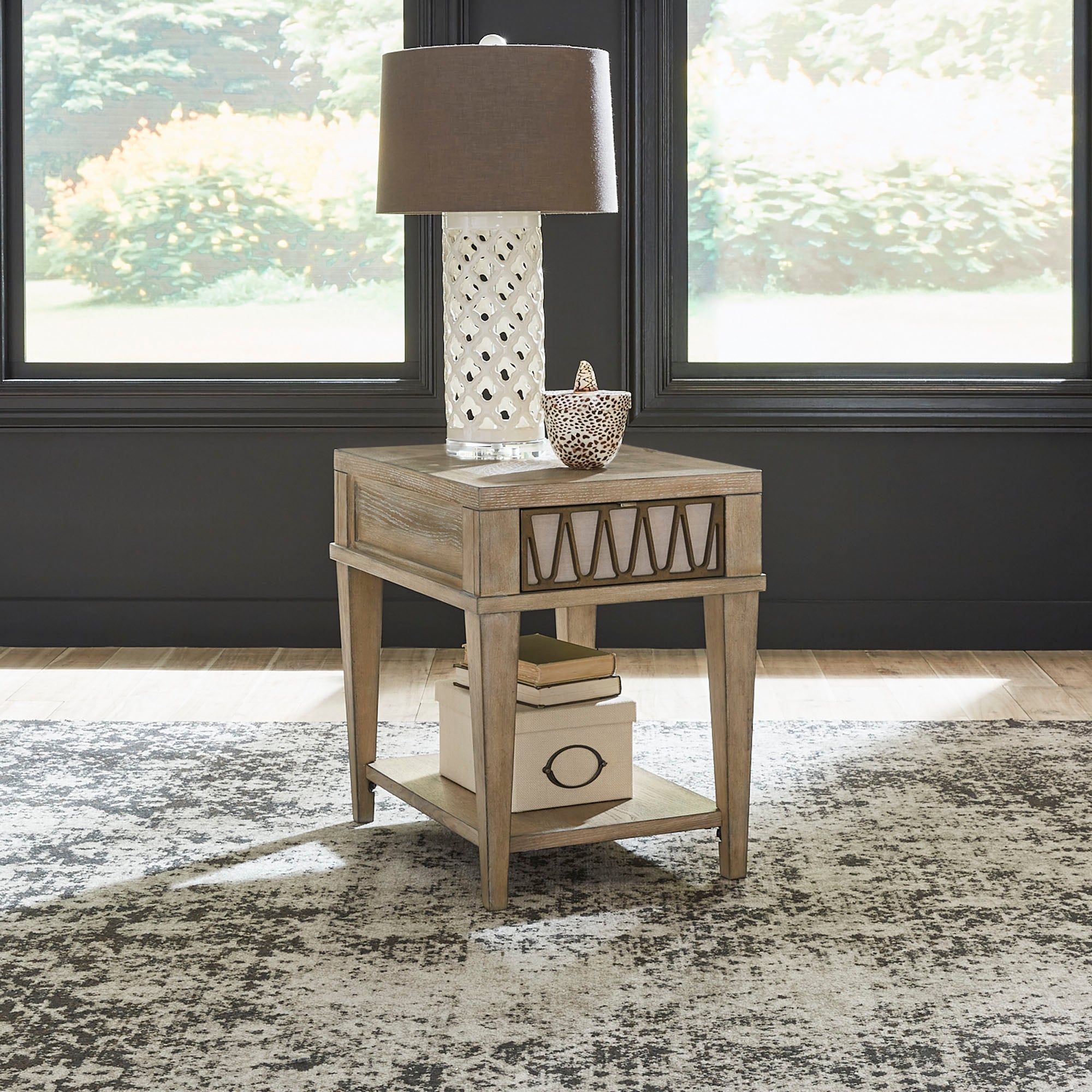 Liberty Furniture Devonshire 809-OT1021 Transitional Chair Side Table ...