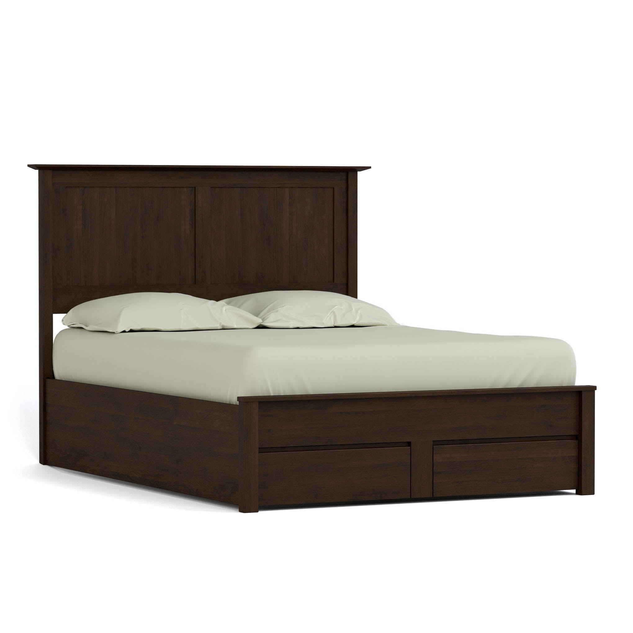 Stickley Origins 550-250 Gable Road Queen Storage Bed | Mueller ...