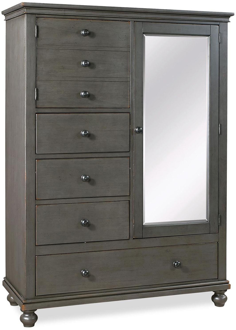 Aspenhome Oxford I07-459-PEP-2 Chiffarobe | Mueller Furniture | Dressers