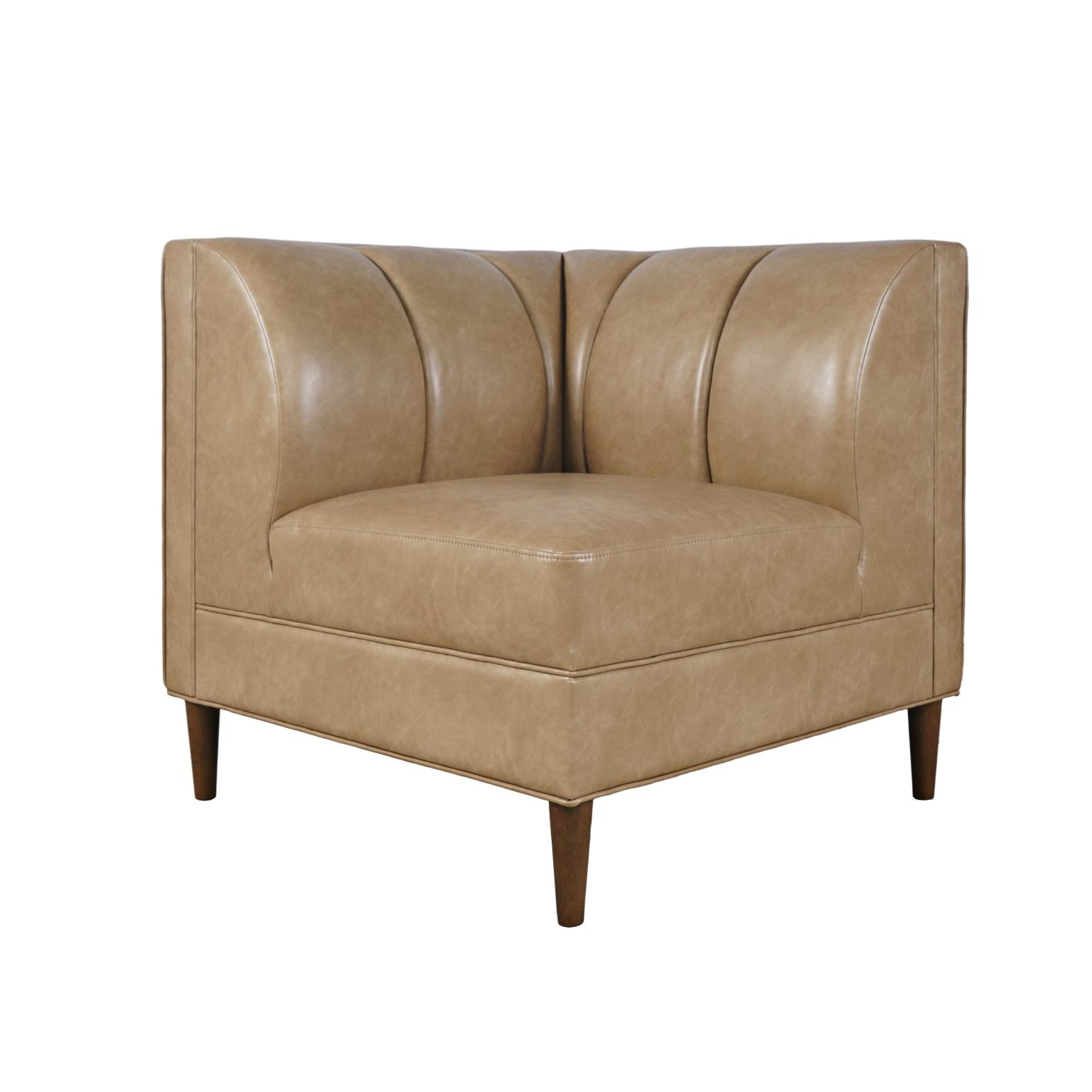 Jofran Ruston 2586-3WDBFF Transitional Banquette Wedge with Tapered ...