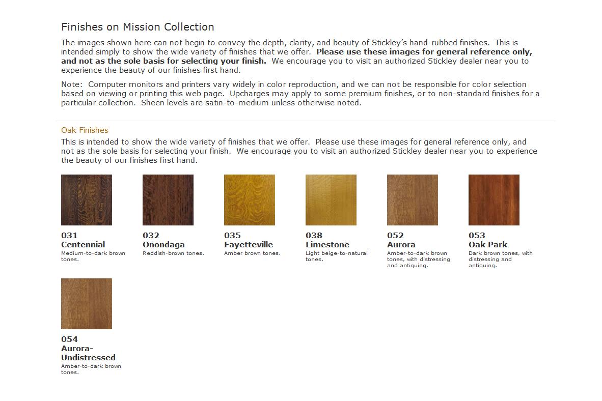 Stickley Oak Mission Classics Dining Chair | Sprintz Furniture | Dining ...