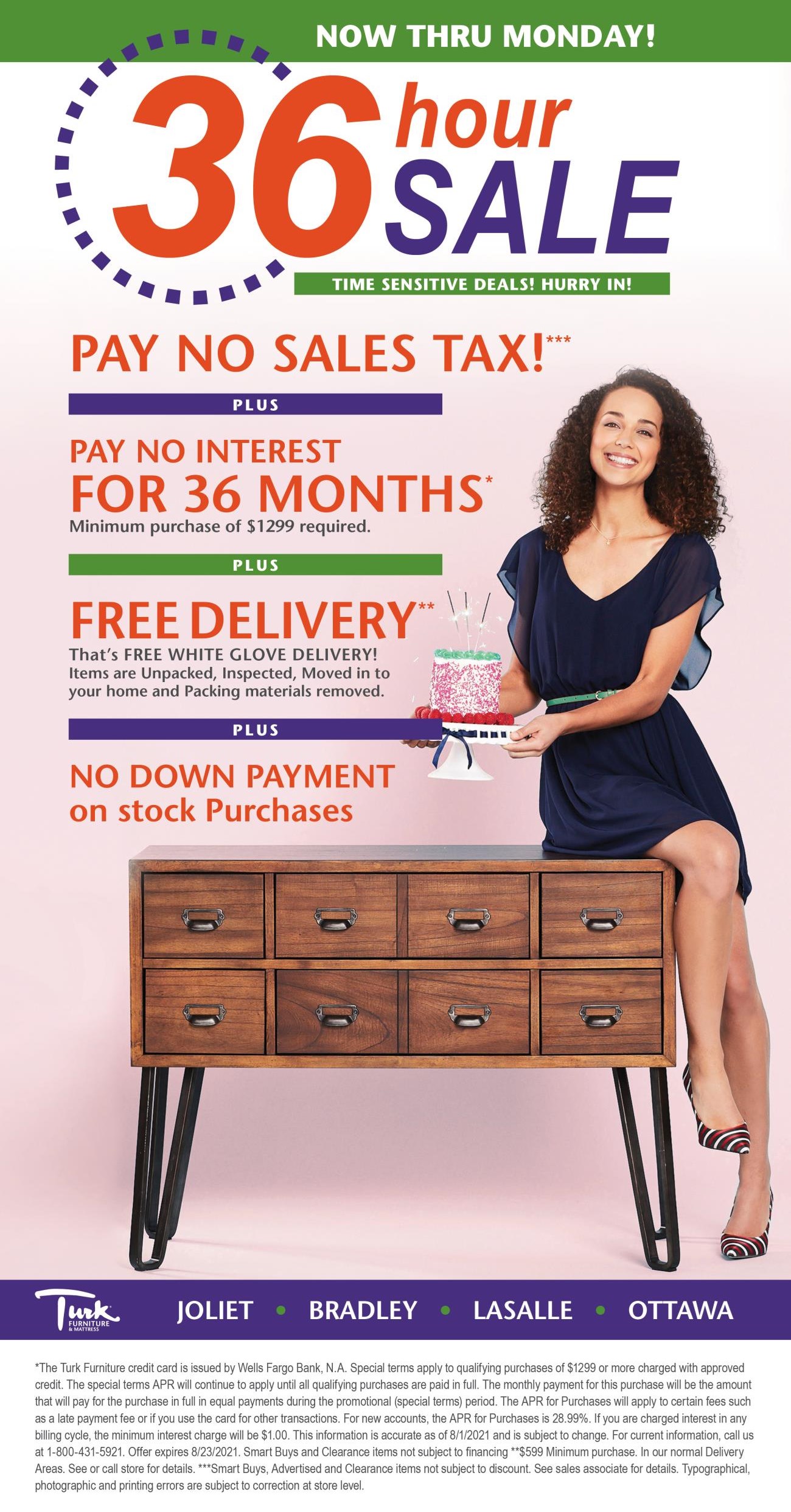 Turk Furniture - Current Furniture Promotions - Joliet, La Salle ...