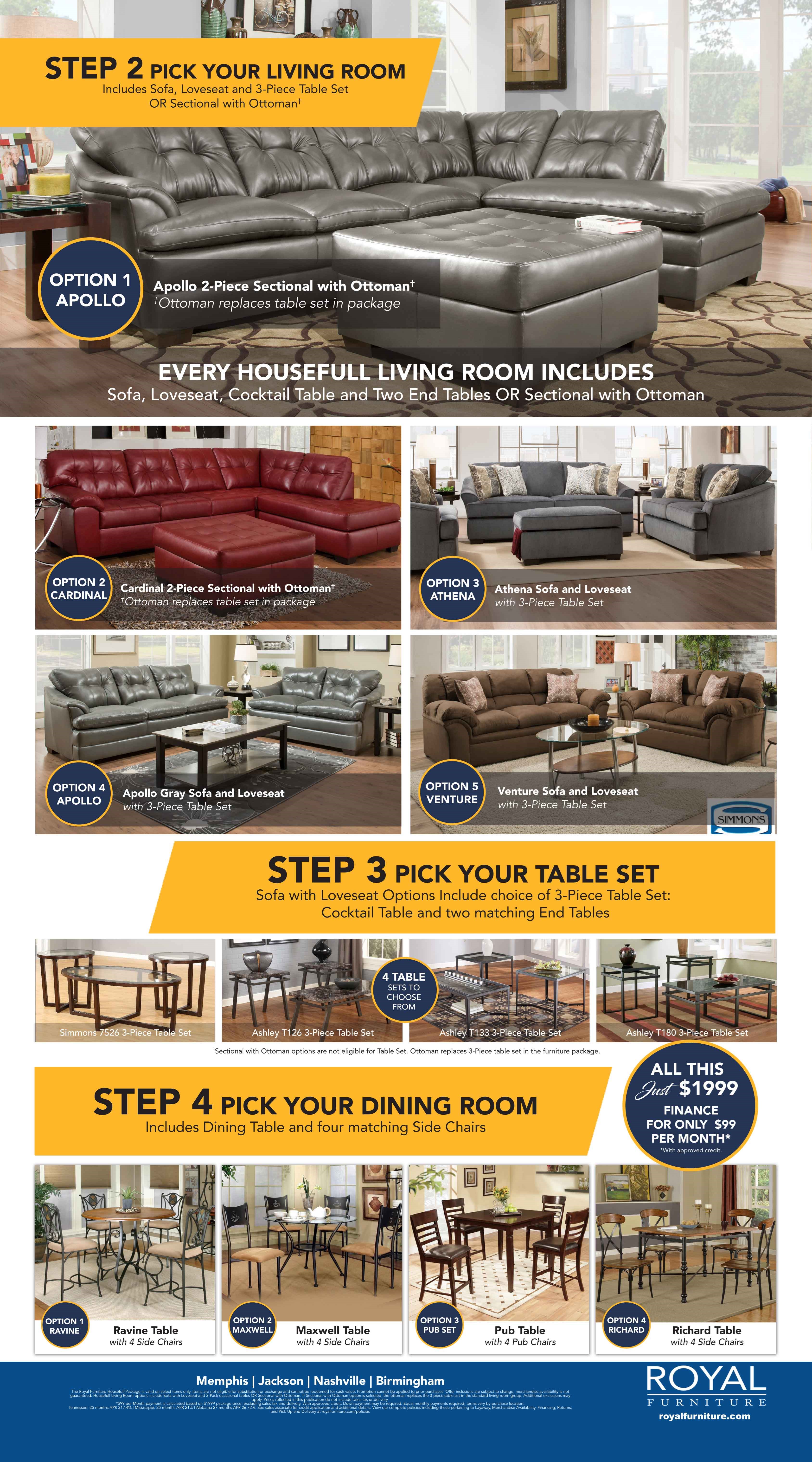 Create Your Own Furniture Package at Terri Kent blog