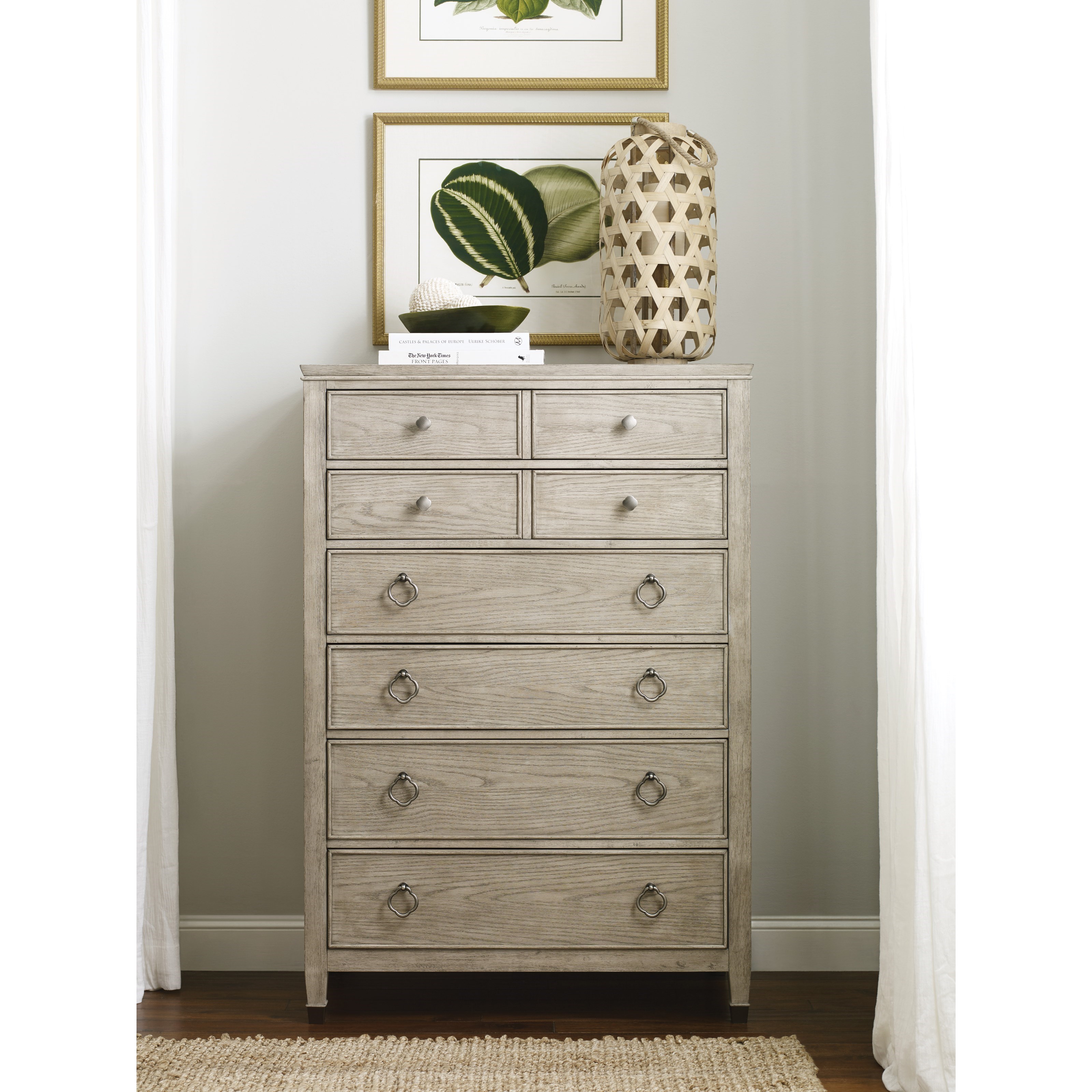American Drew Vista Relaxed Vintage Midland Chest with Drawer Dividers ...