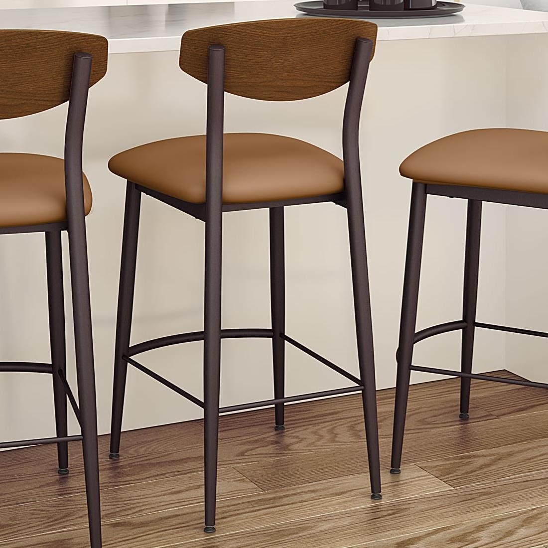 Amisco Nordic Customizable 26" Hint Counter Stool | Saugerties ...