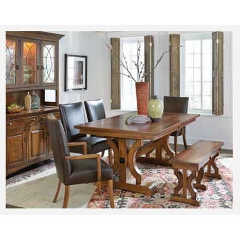 Amish Impressions by Fusion Designs Caspian Table | Mueller Furniture ...