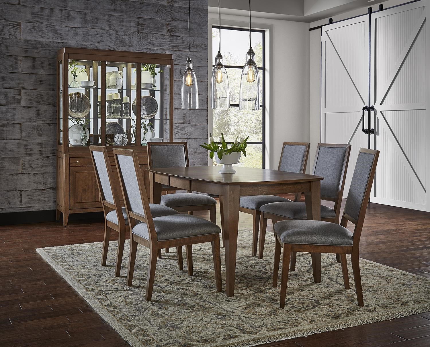 Canadel Pecan Washed Dining Table | Belfort Furniture | Dining Tables