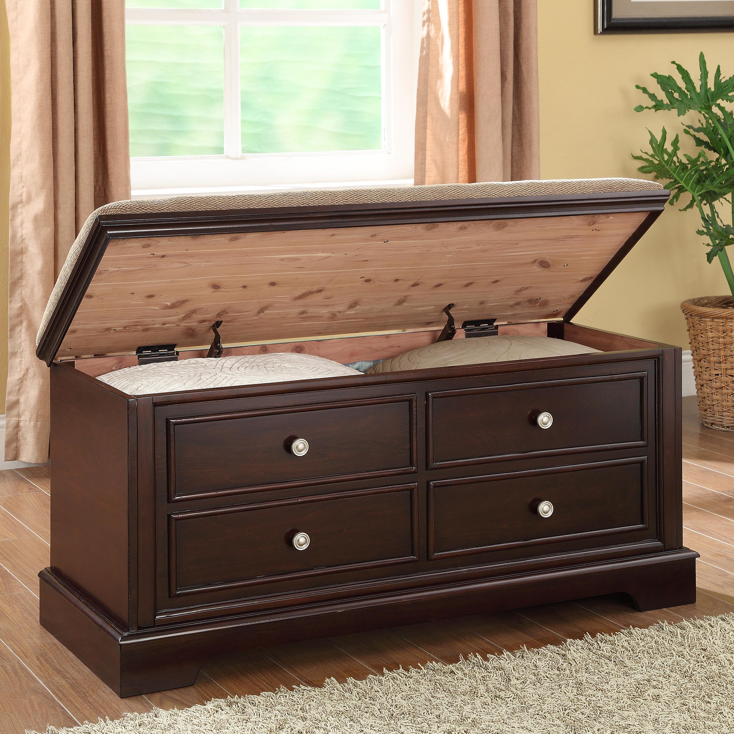 Cedar Chest Upholstered Top at Mia Mullins blog