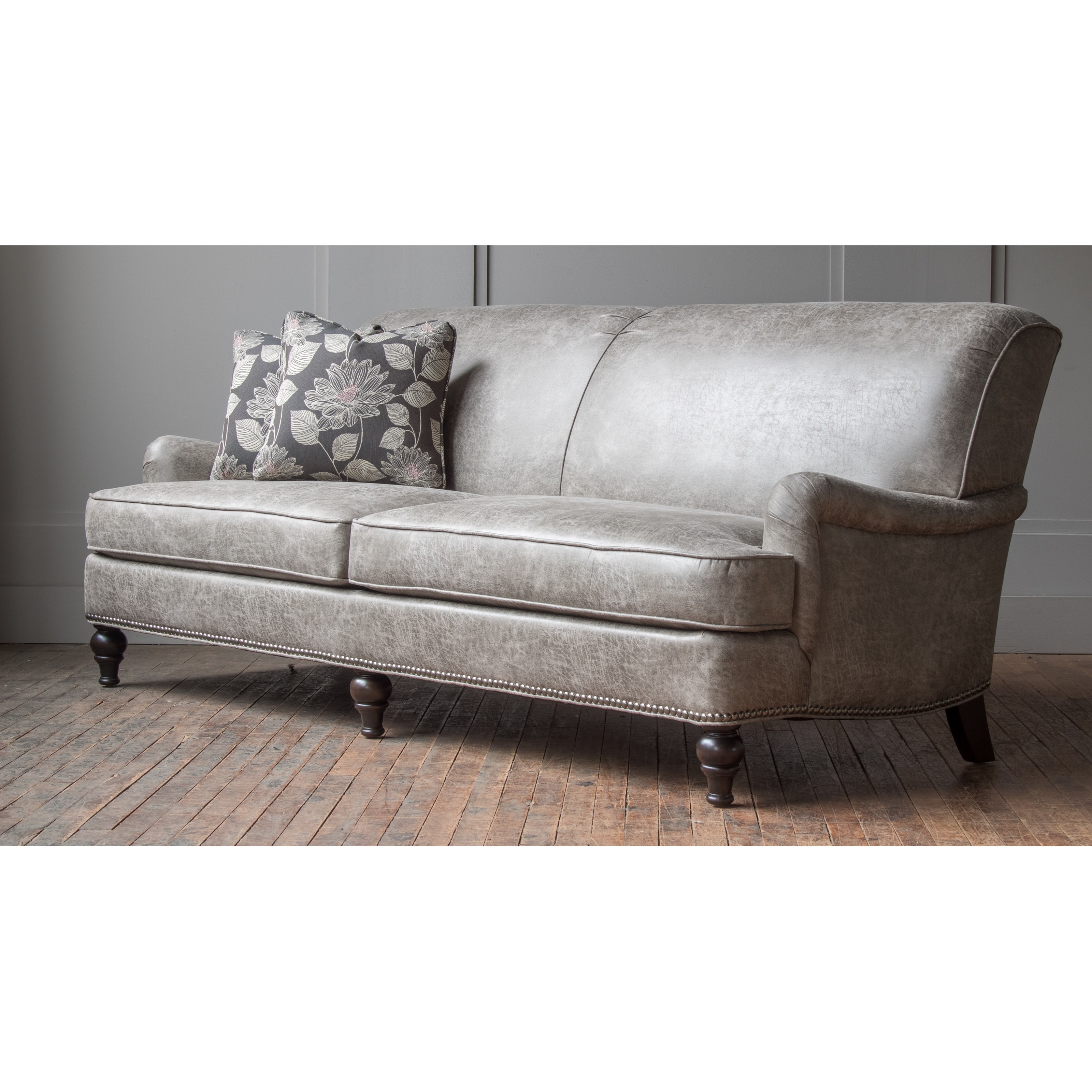 Hallagan Furniture Crawford Customizable Charles of London Traditional ...