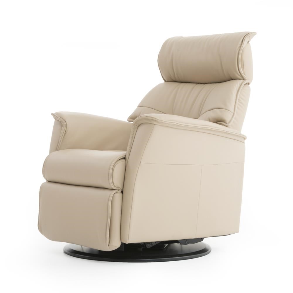 IMG Norway Captain RM186 Compact Contemporary Recliner with Swivel ...