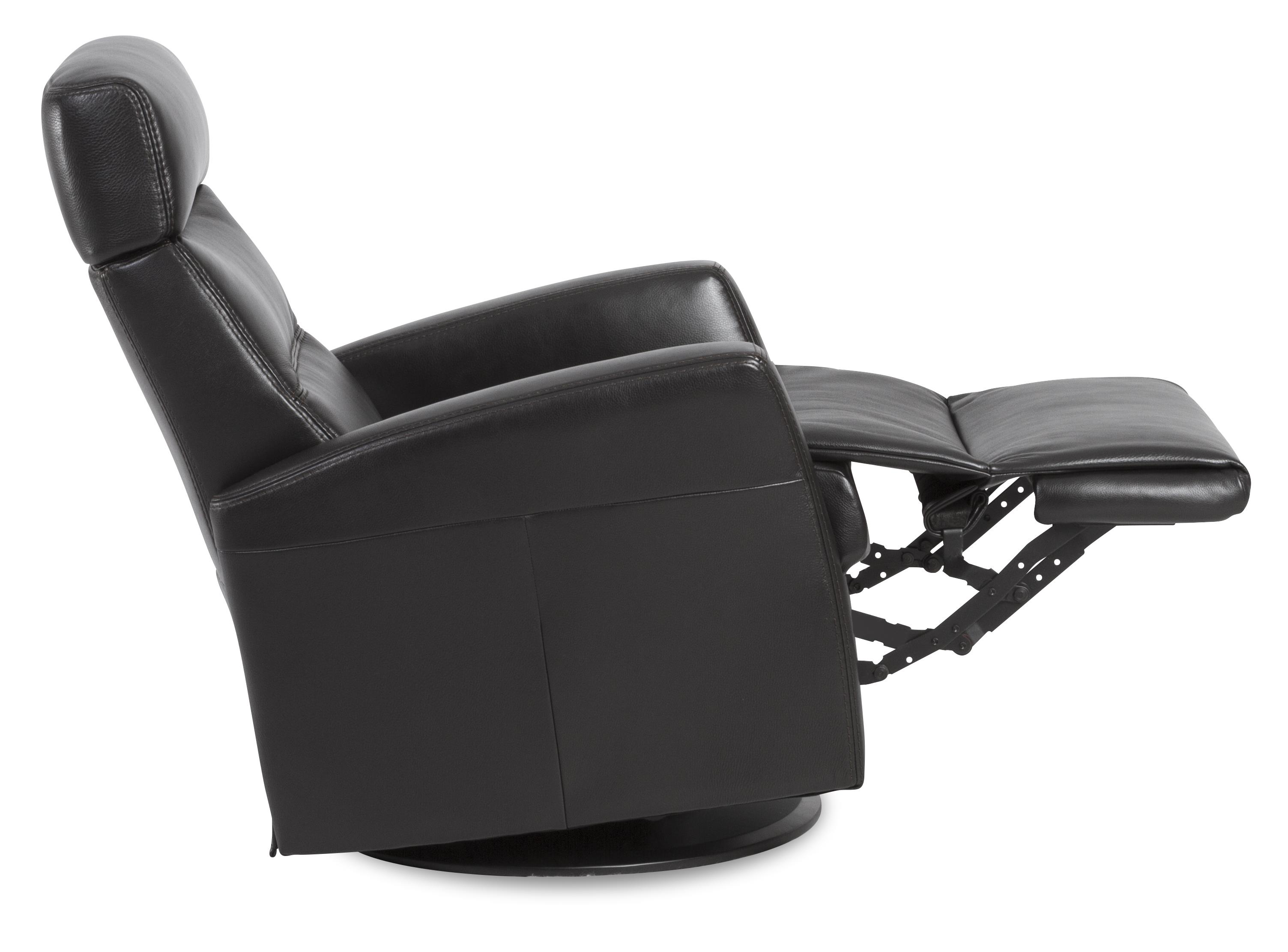 IMG Norway Divani Compact-Size Manual Recliner with Swivel, Glide and ...