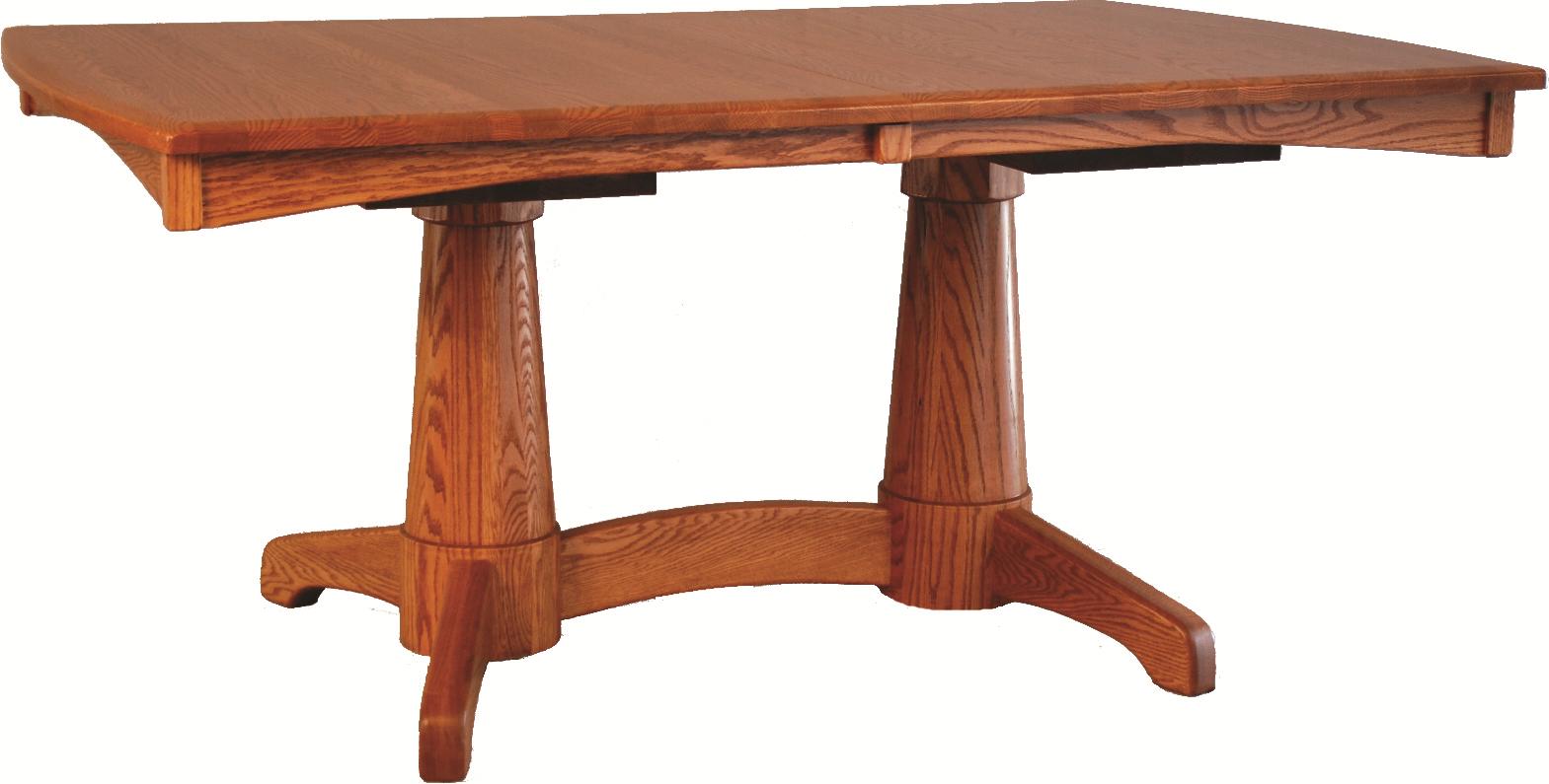 Oakwood Industries Casual Dining 13304O Double Pedestal Lighthouse ...