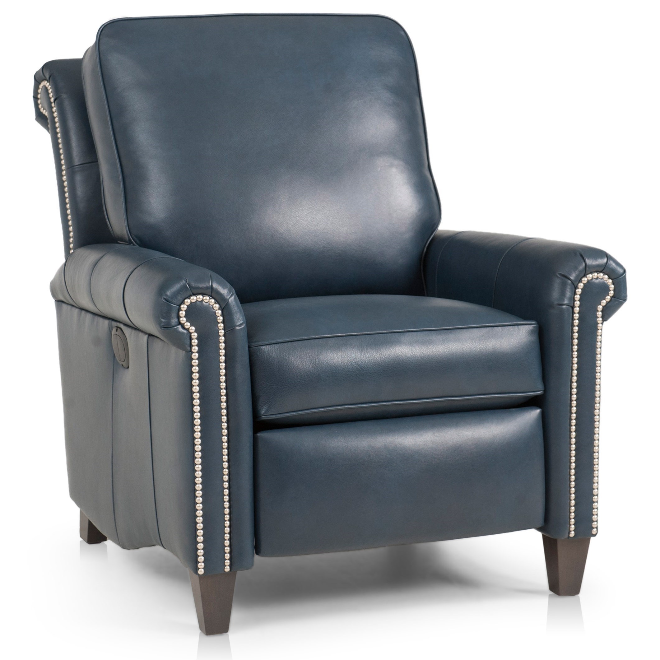 Smith Brothers 726 Traditional Motorized Recliner with Scroll Back ...