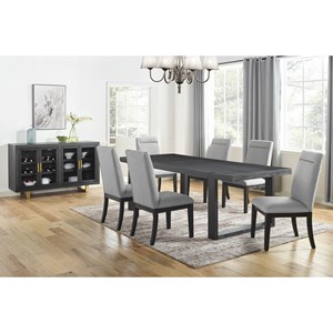 Steve Silver Yves Dining Room Group | Wayside Furniture | Formal Dining ...