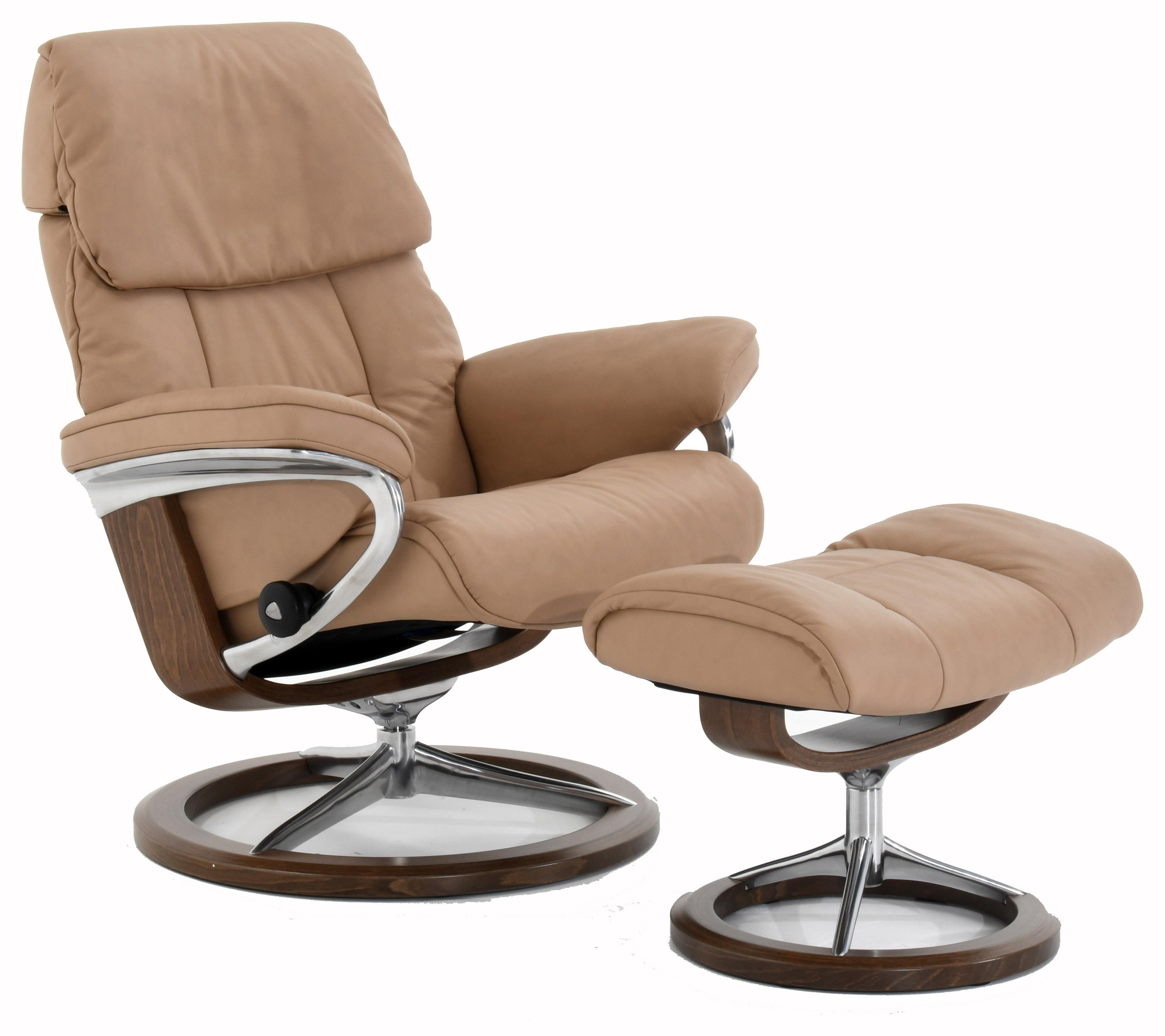 Stressless Stressless Ruby 1259310 Medium Signature Reclining Chair and ...
