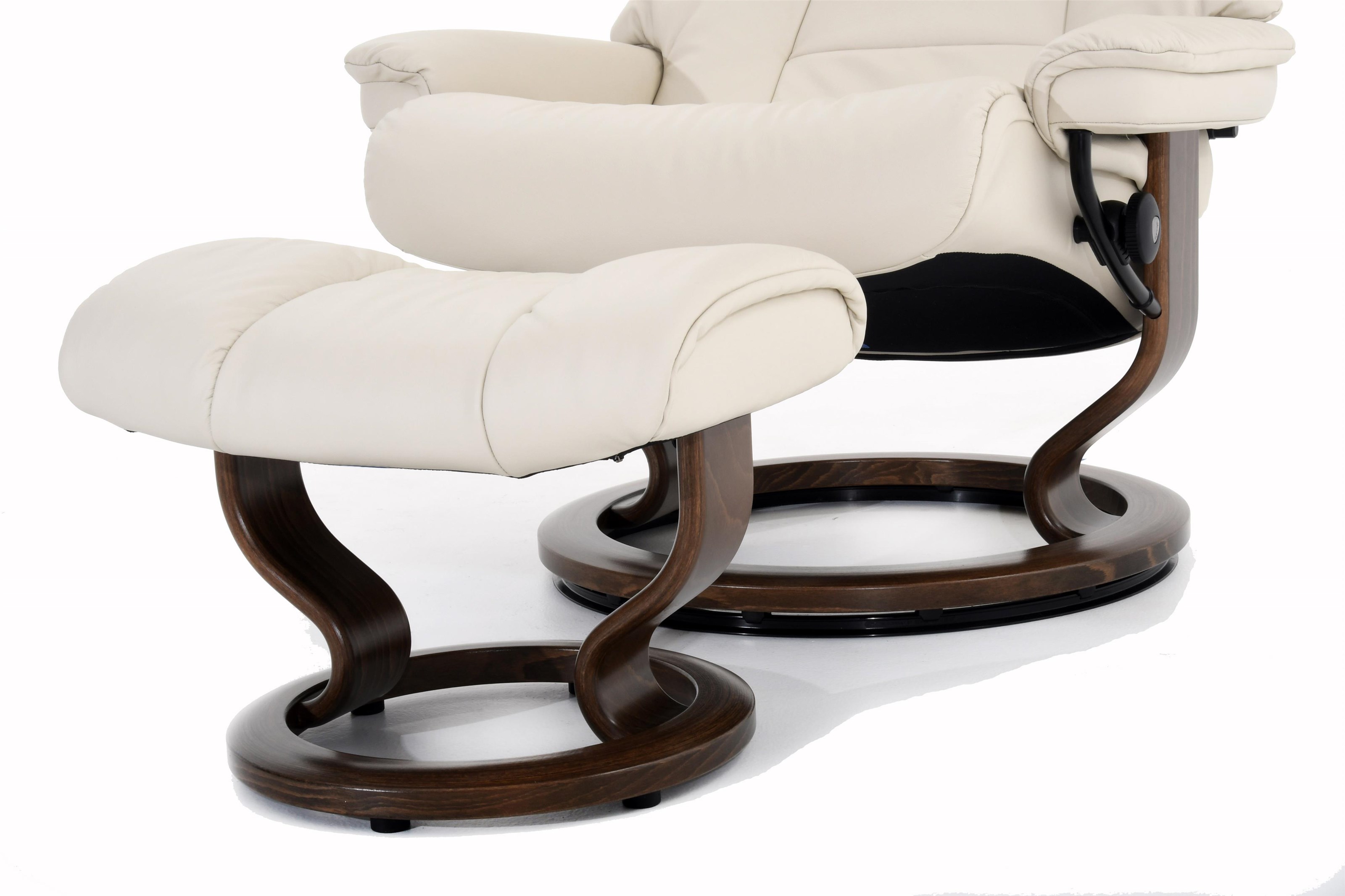 Stressless Stressless Ruby RUBY-LG-CL Large Classic Reclining Chair and ...