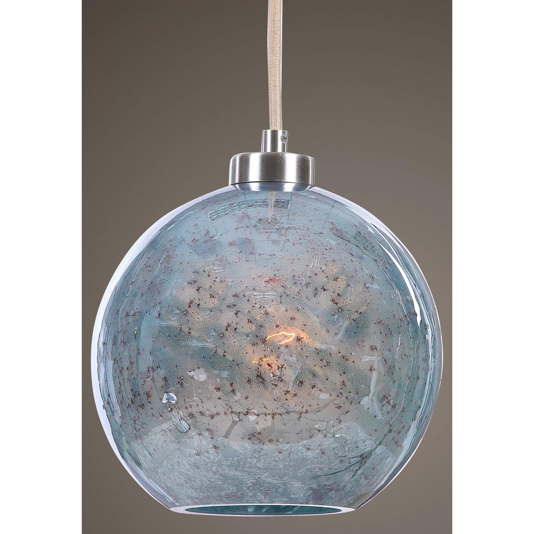 Uttermost Lighting Fixtures - Pendant Lights Gemblue1 Light Mini ...