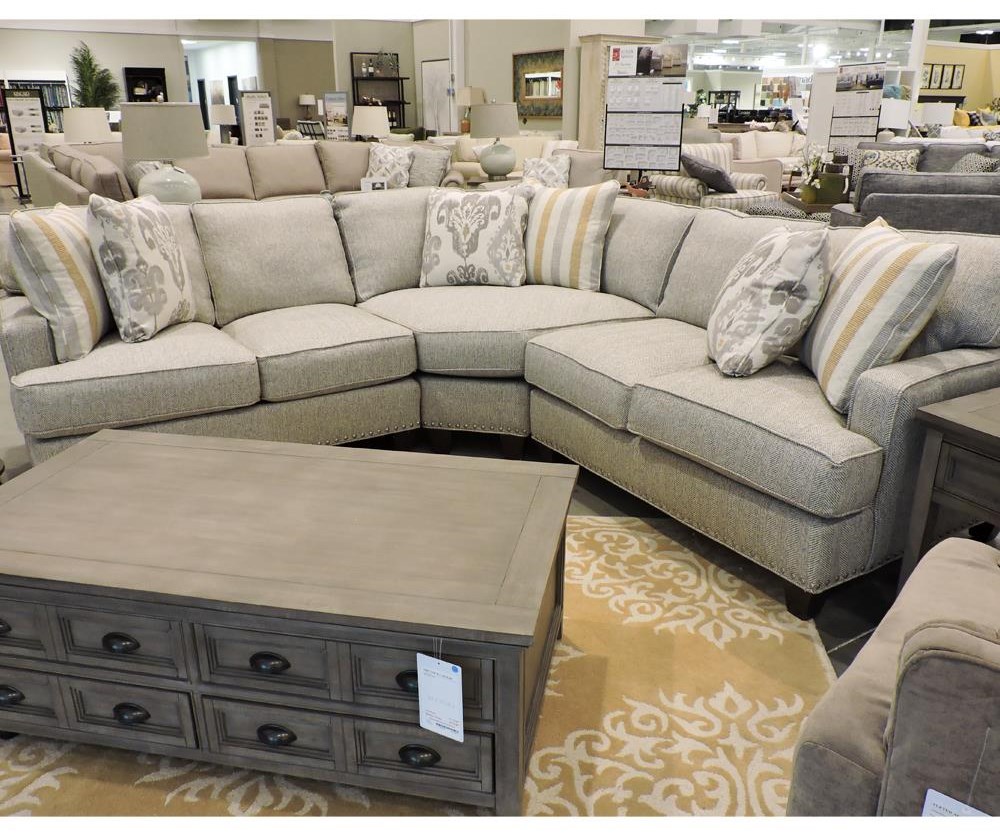Craftmaster C9 Custom Collection Sectional | Belfort Furniture ...