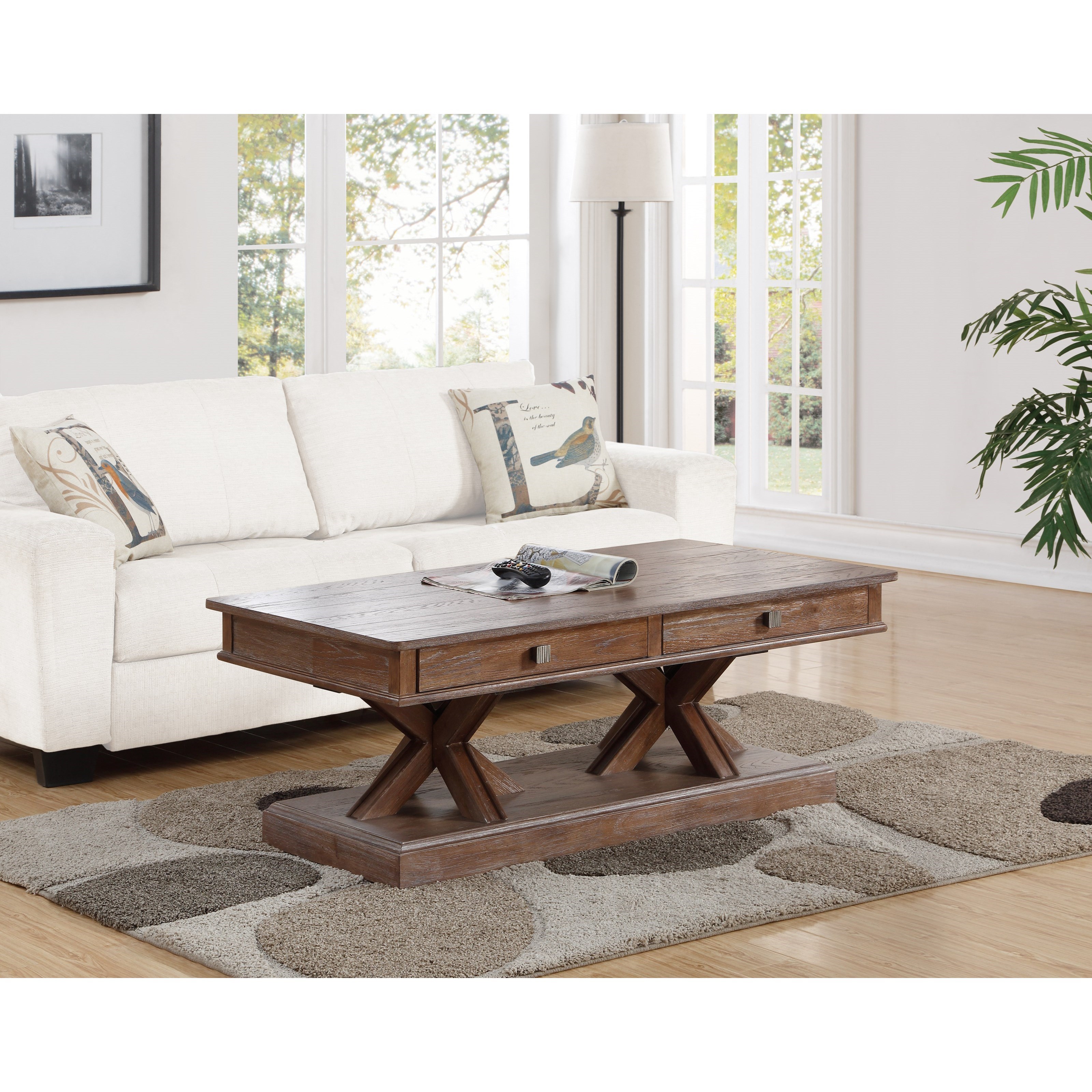 Wynwood, A Flexsteel Company Hampton Occasional Group Rustic ...