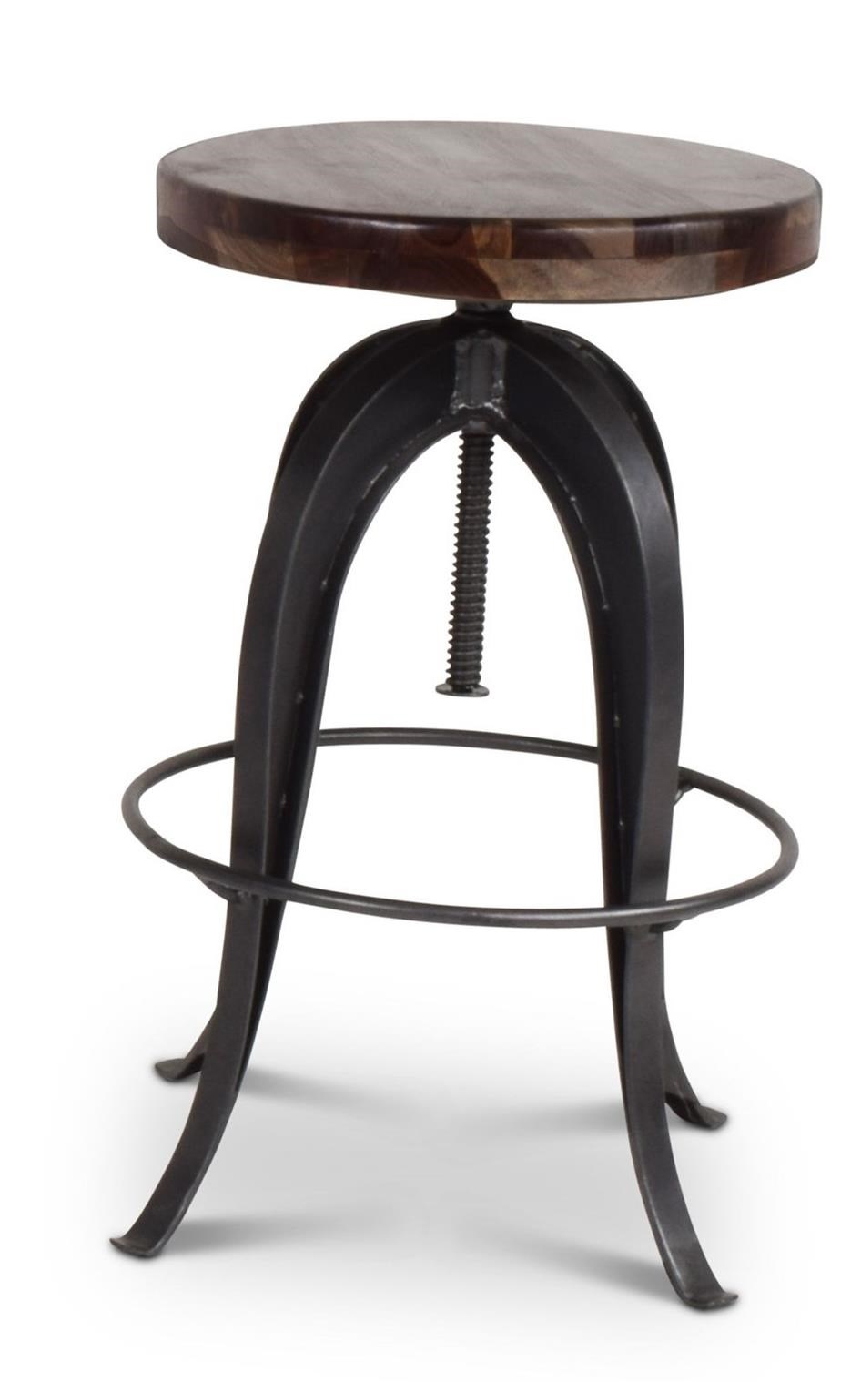 Sparrow SP300S Industrial Adjustable Round Stool | 7 Day Furniture ...