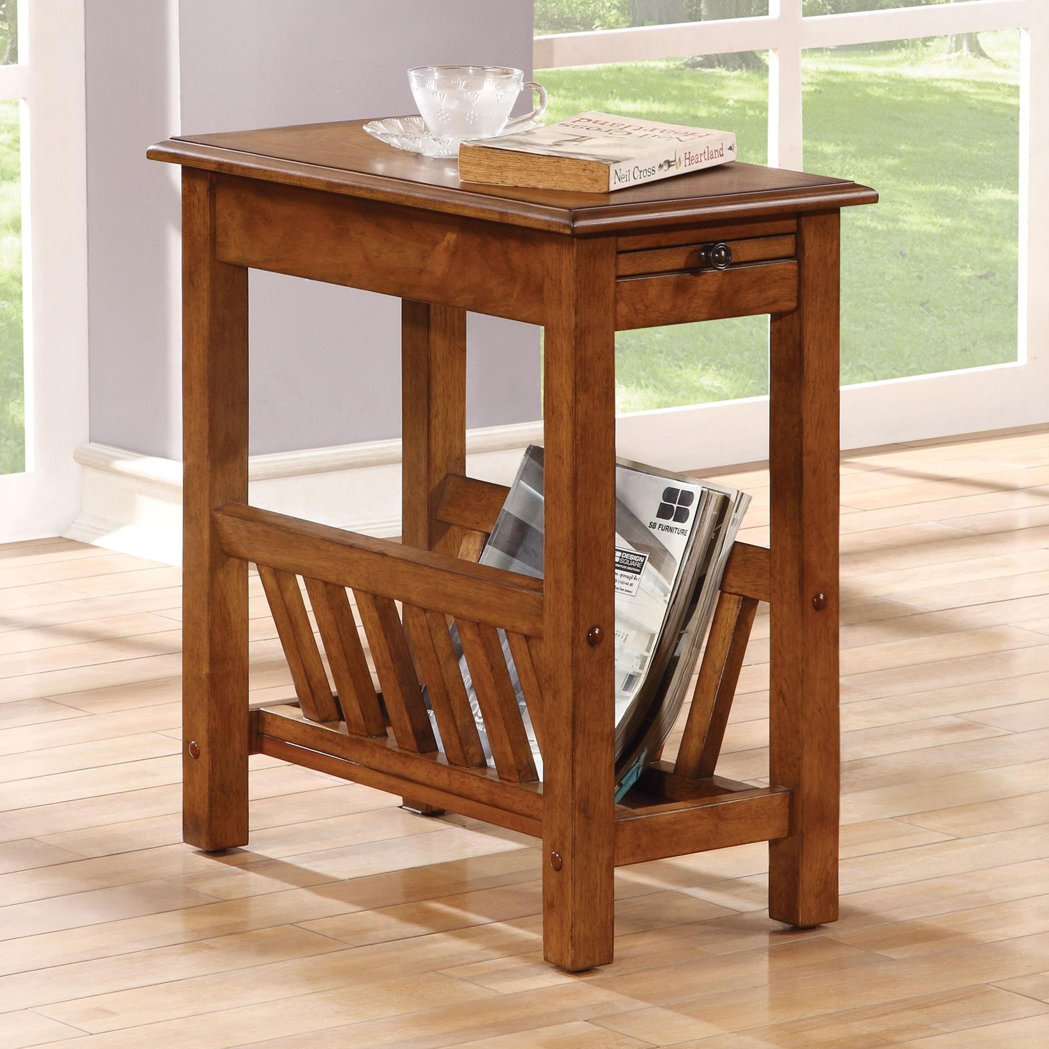 With Magazine Rack Table Top