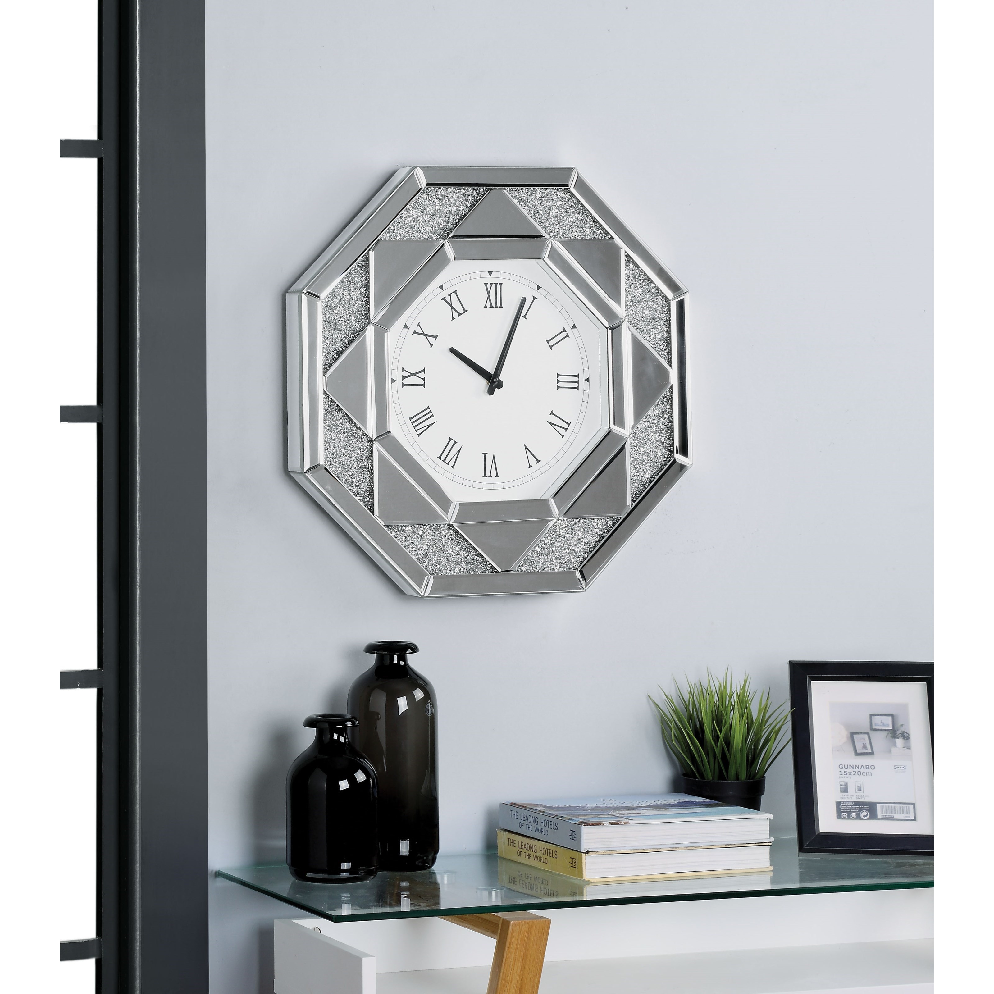 Maita 24110 MAITA BLING CLOCK | | 7 Day Furniture | Wall Clocks