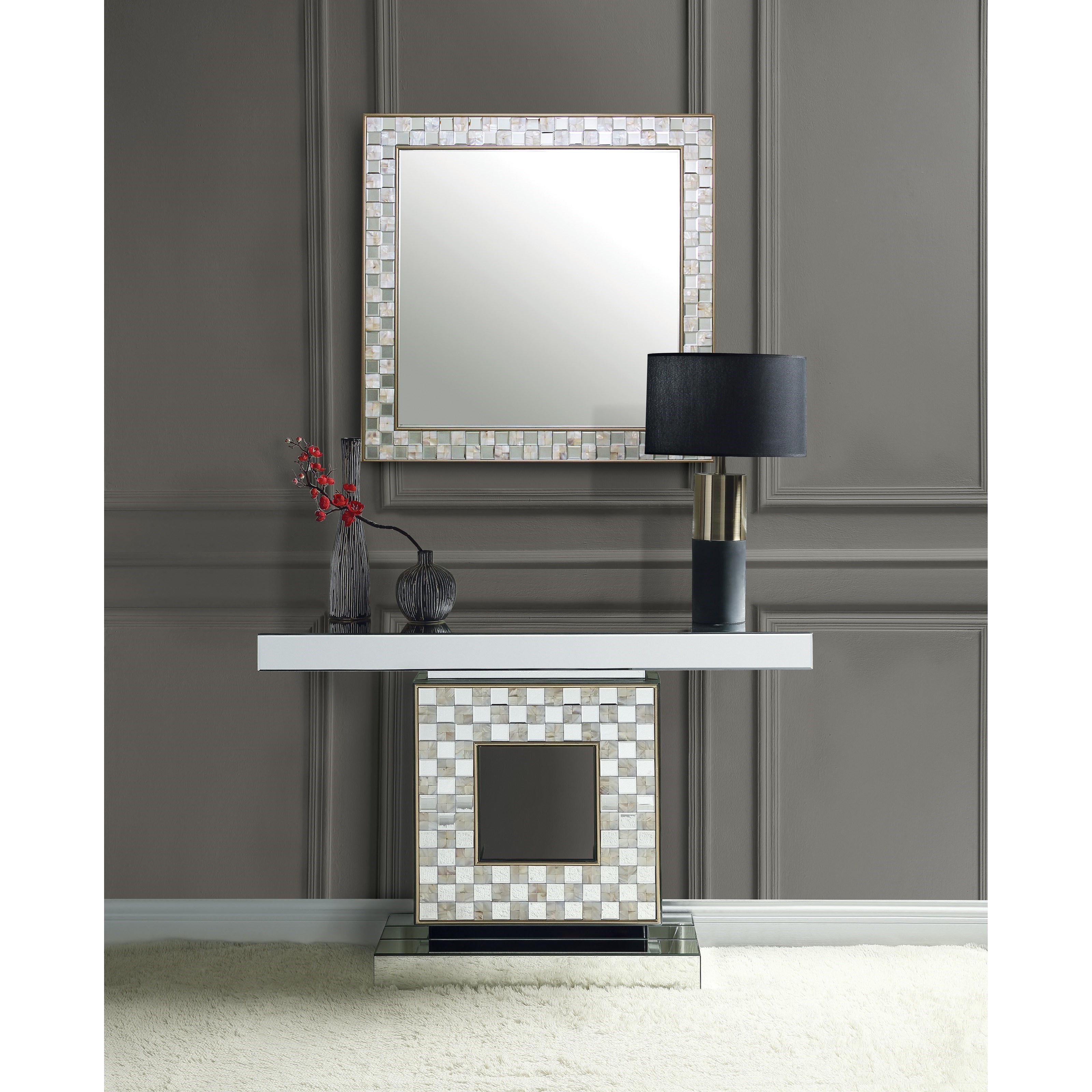 Acme Furniture Nasa 90500 Glam Console Table | Del Sol Furniture | Sofa ...
