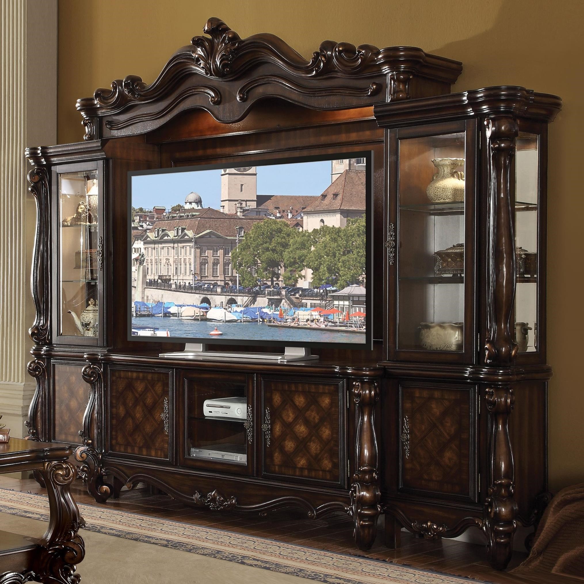 Acme Furniture Versailles 91325 Entertainment Center | Carolina Direct ...