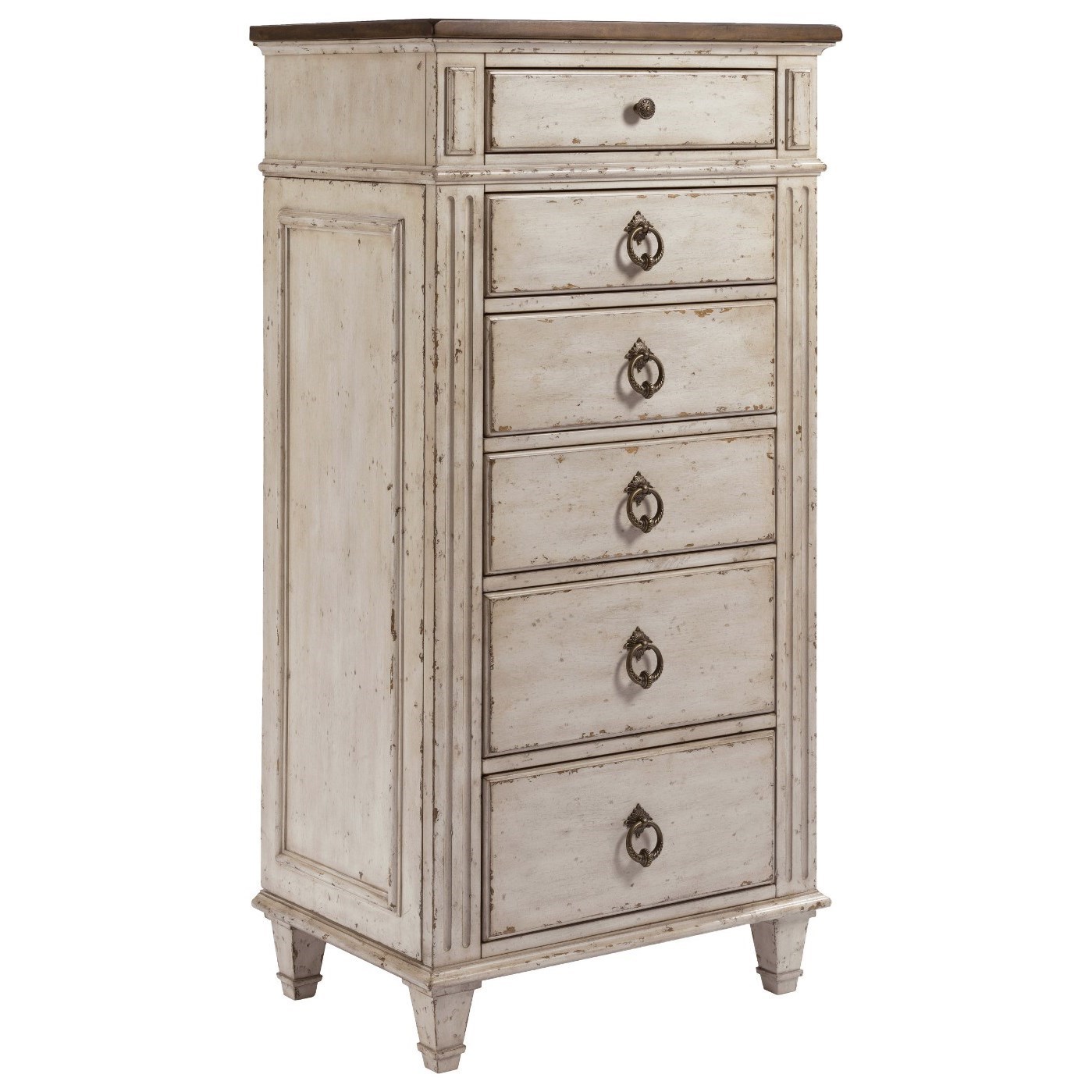 American Drew SOUTHBURY Lingerie Chest with 6 Soft Close Drawers ...