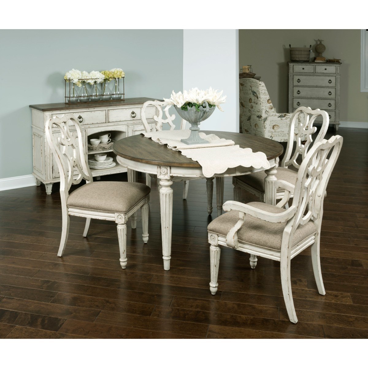 American Drew Round Dining Table at John Mellon blog