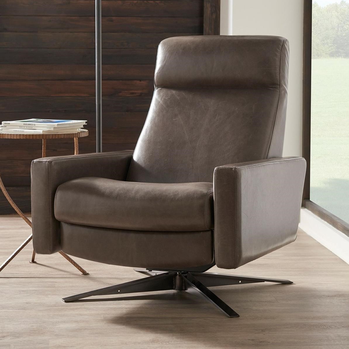 American Leather Cloud Contemporary Large Pushback Chair | Sprintz ...