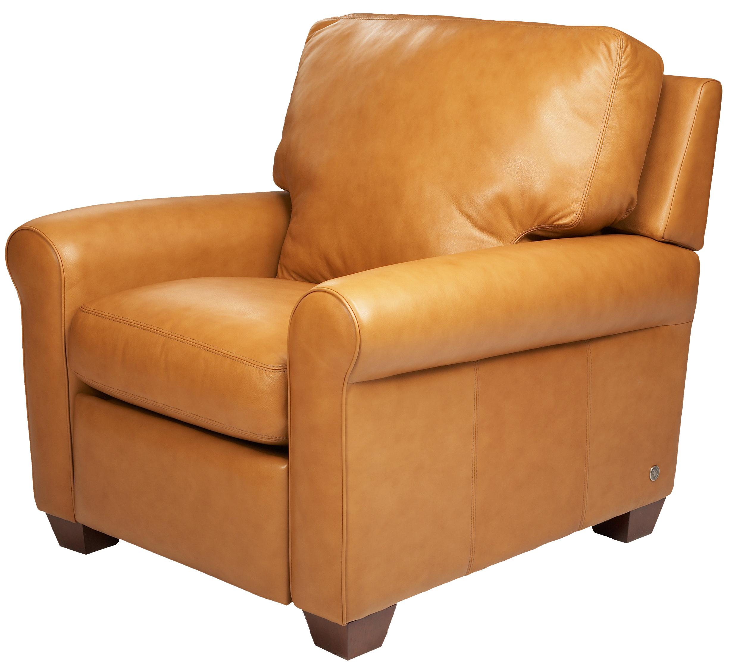 American Leather Savoy Contemporary High Leg Recliner | Sprintz ...