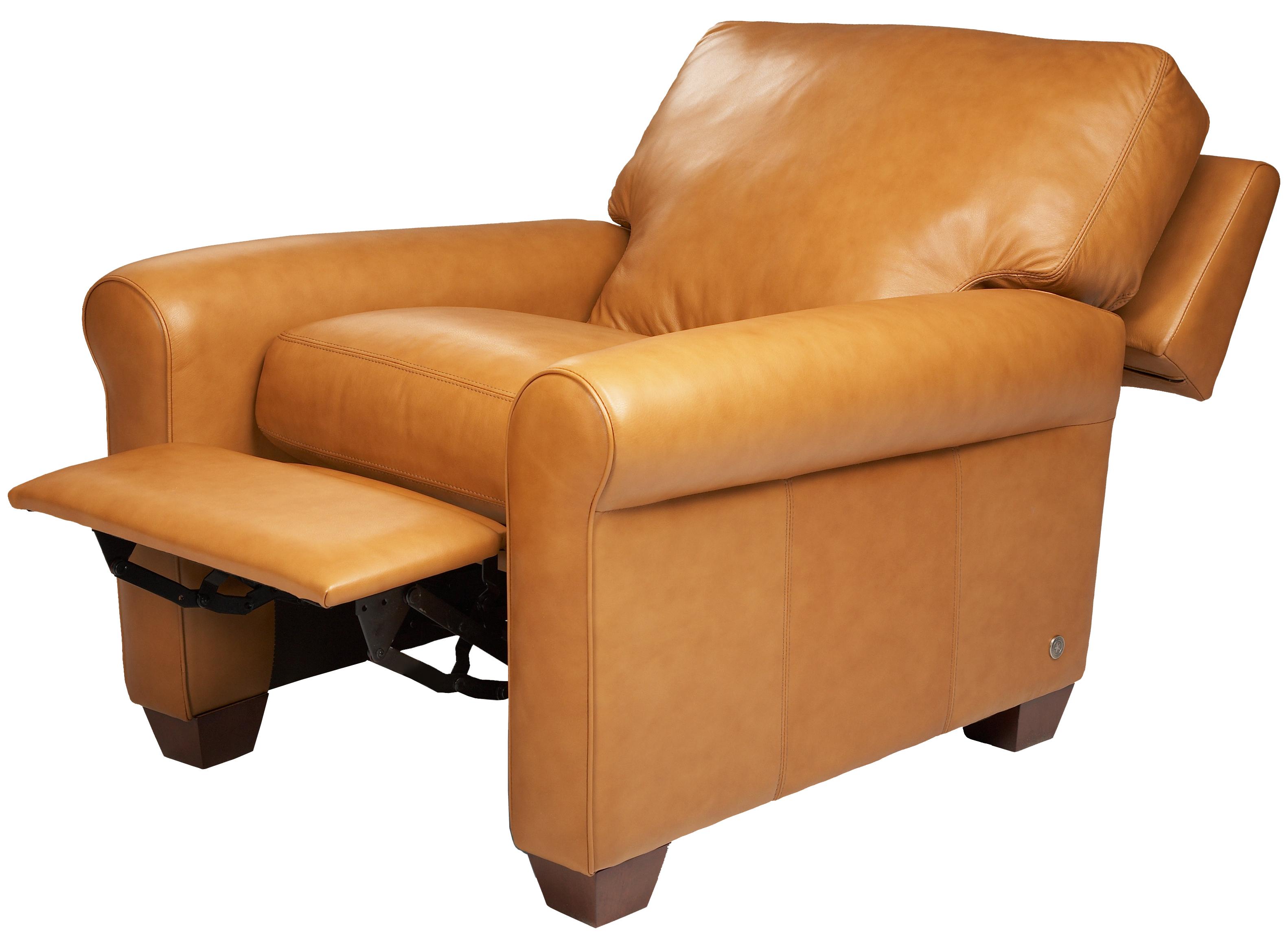 American Leather Savoy Contemporary High Leg Recliner | Find Your ...