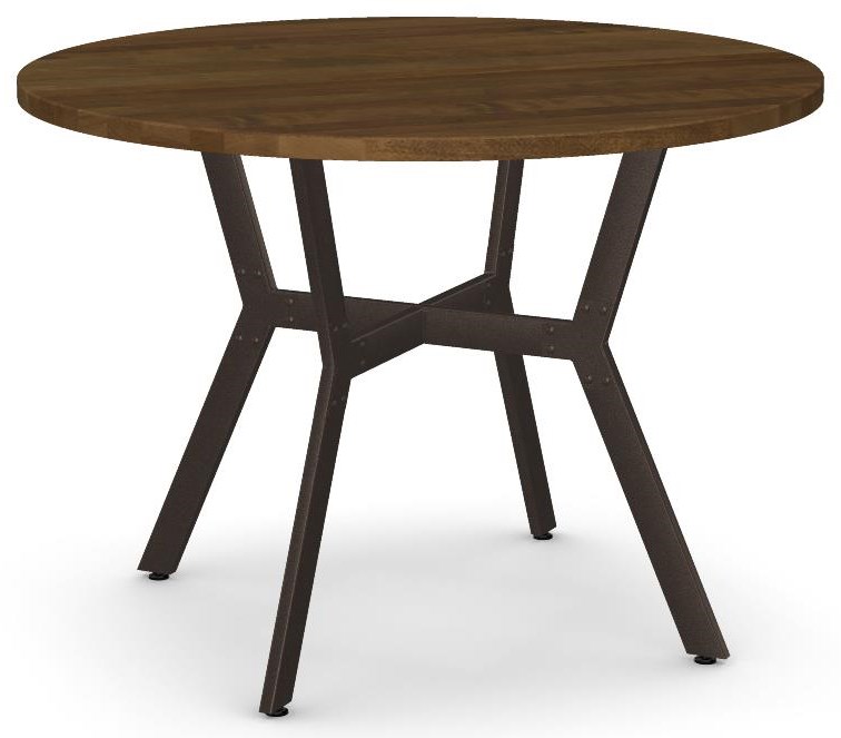 Amisco Industrial Norcross Table | Belfort Furniture | Kitchen Tables