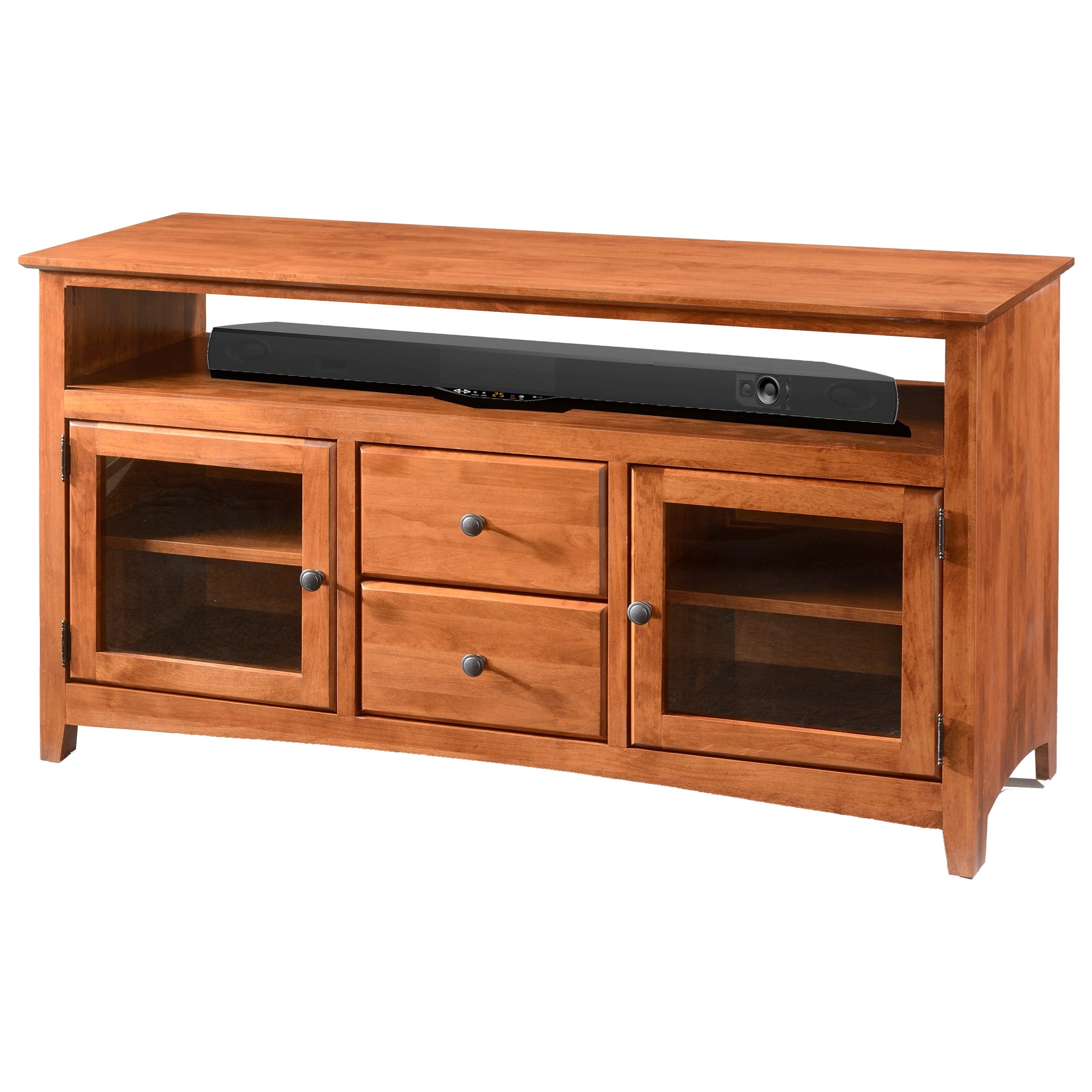 Archbold Furniture Home Entertainment 54" 2 Drawer TV Console with ...