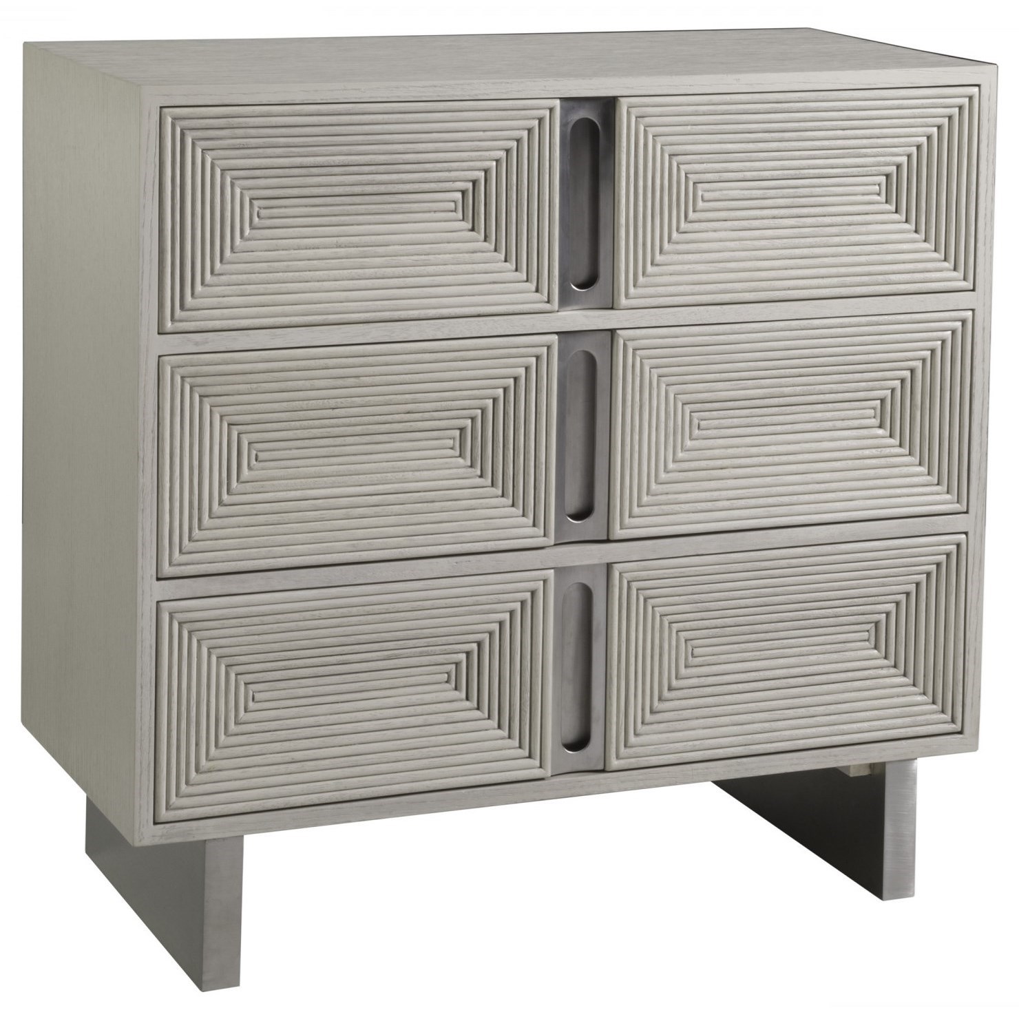 Artistica Gradient Contemporary 3-Drawer Hall Chest | Belfort Furniture ...