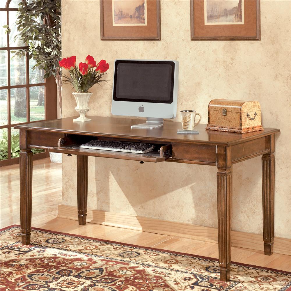 Signature Design by Ashley Hamlyn Large Leg Table Desk | Royal ...