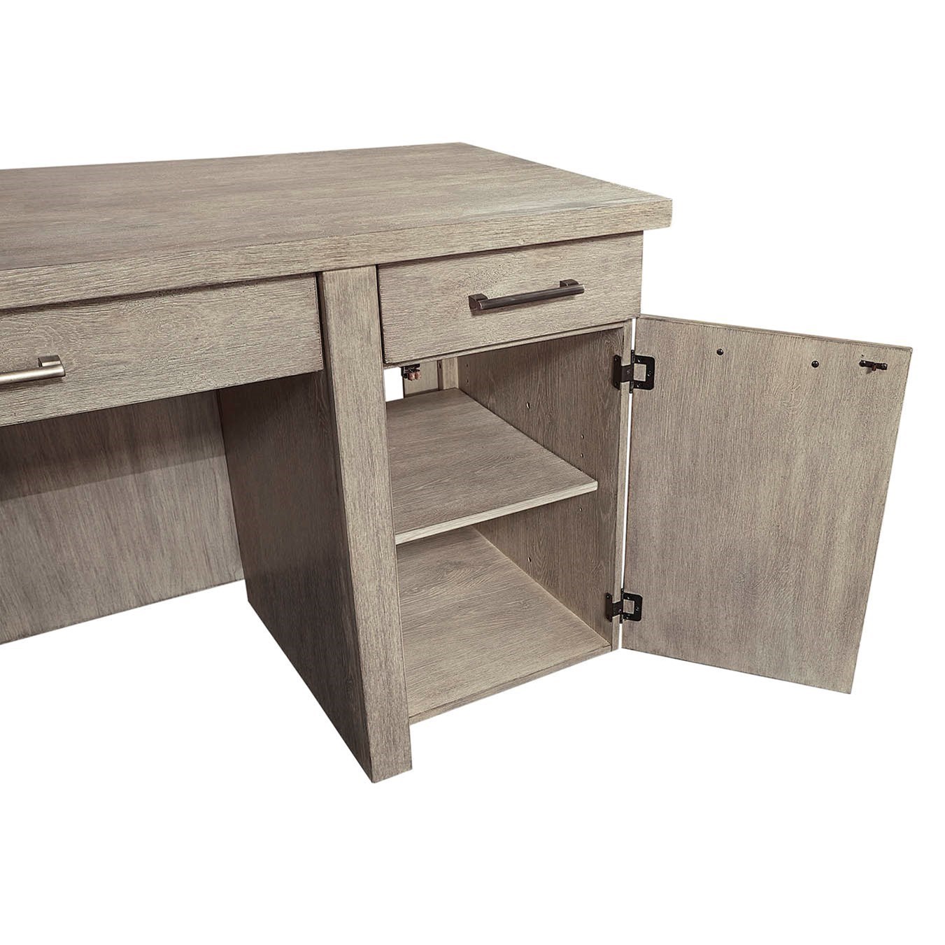 Aspenhome Platinum Contemporary Desk with Hutch | Reeds Furniture ...