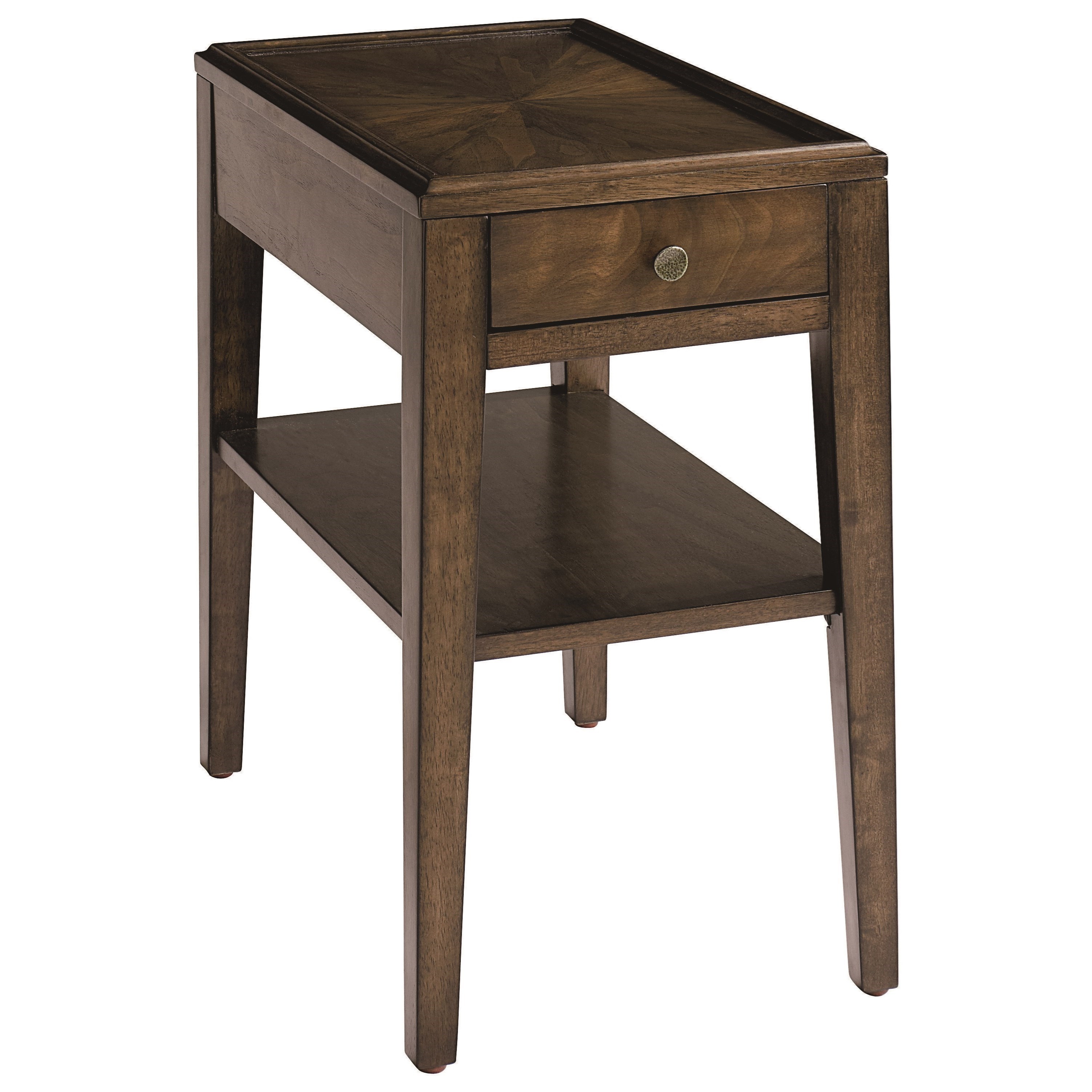Bassett Palisades Contemporary Rectangular Chairside Table | Bassett of ...