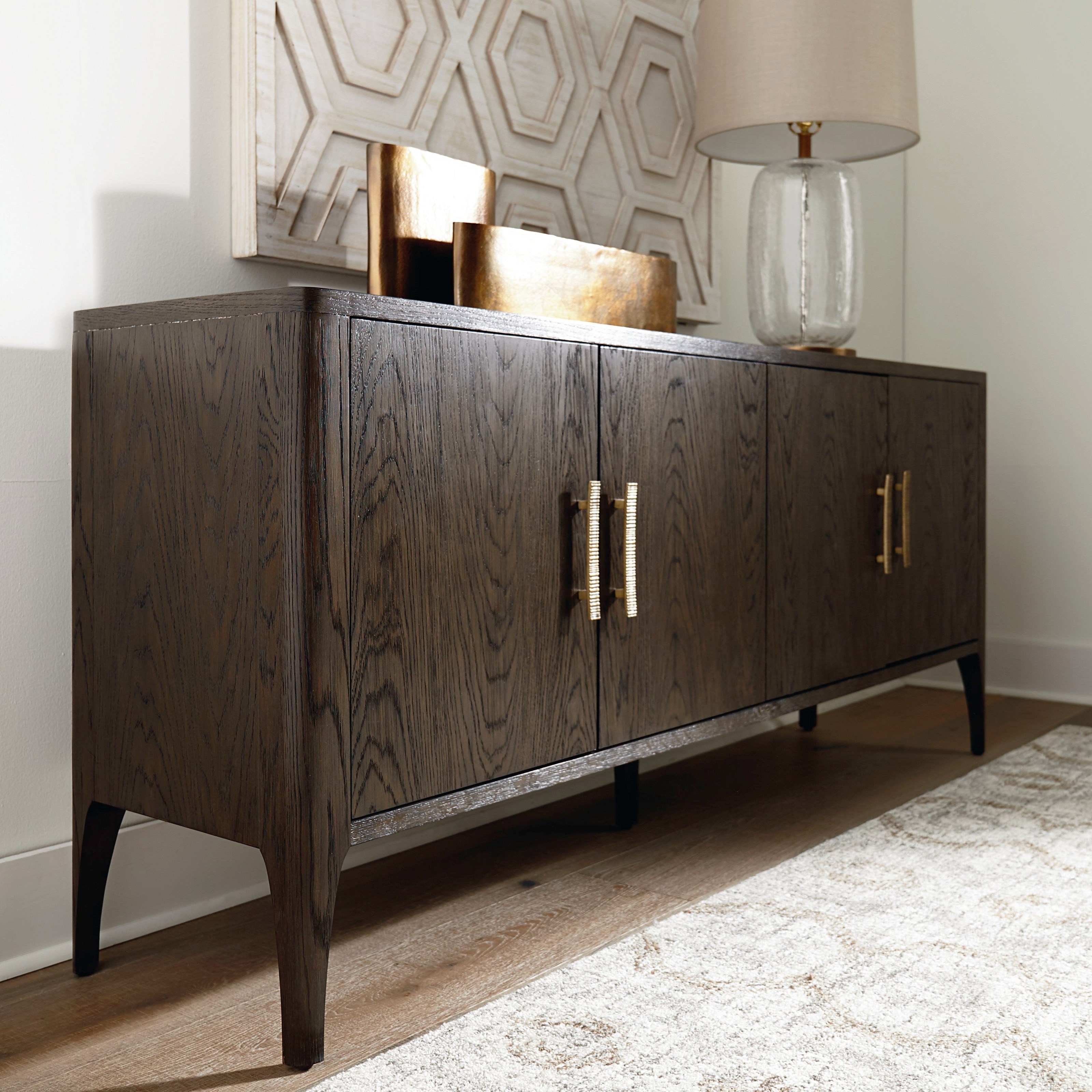 Bassett Modern - Astor and Rivoli Modern Sideboard with Adjustable ...
