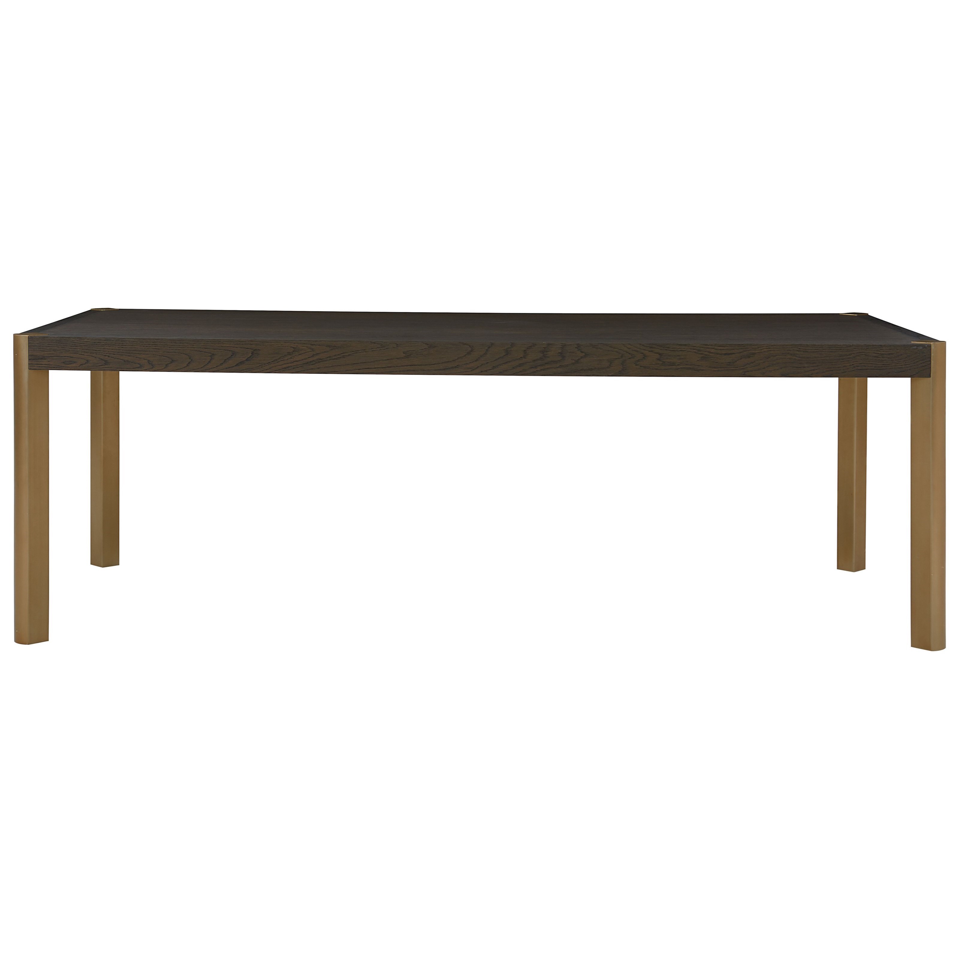 Bassett Modern - Astor and Rivoli Contemporary 90" Dining Leg Table ...