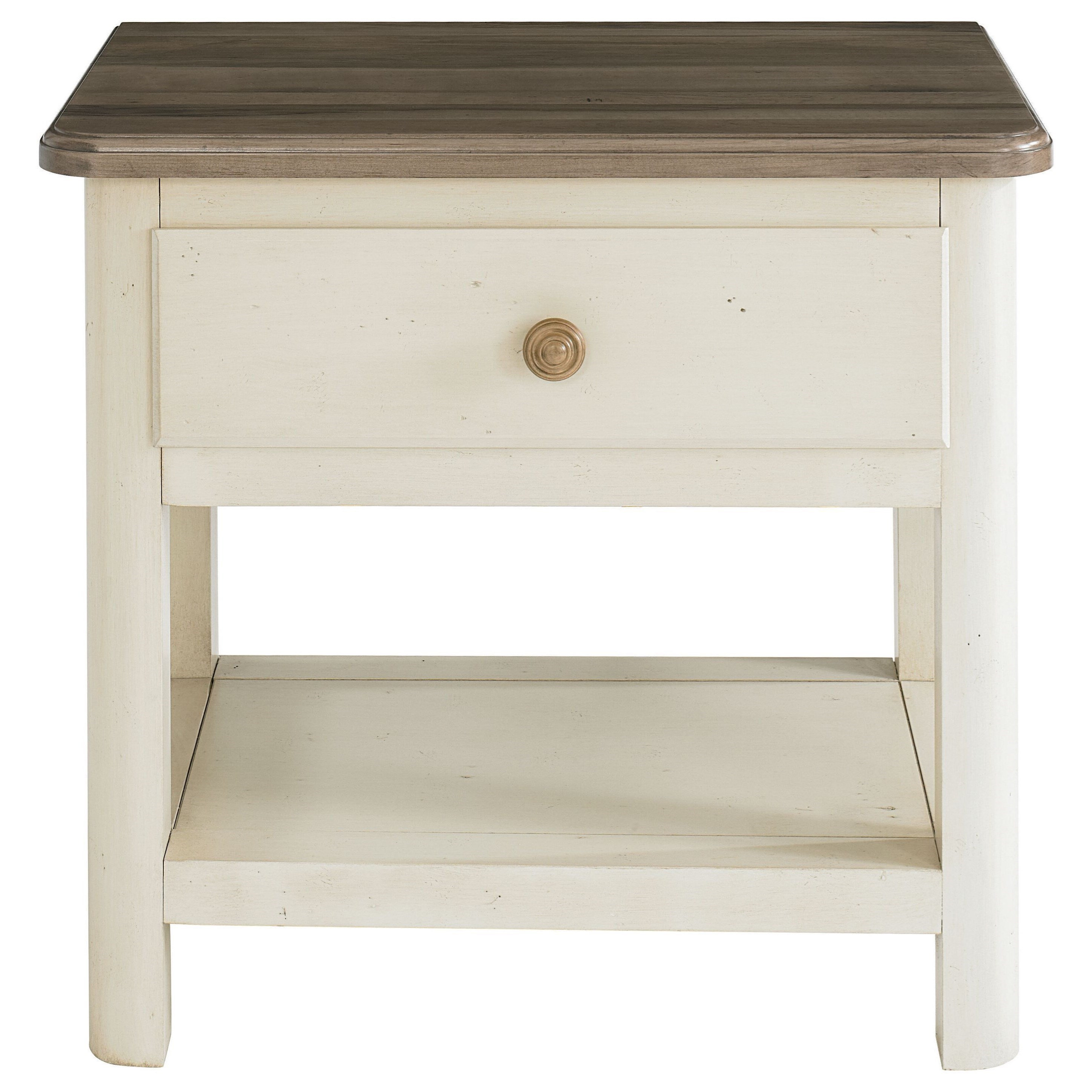 Bassett Bench Made Maple Solid Wood Nightstand | Bassett of Cool ...