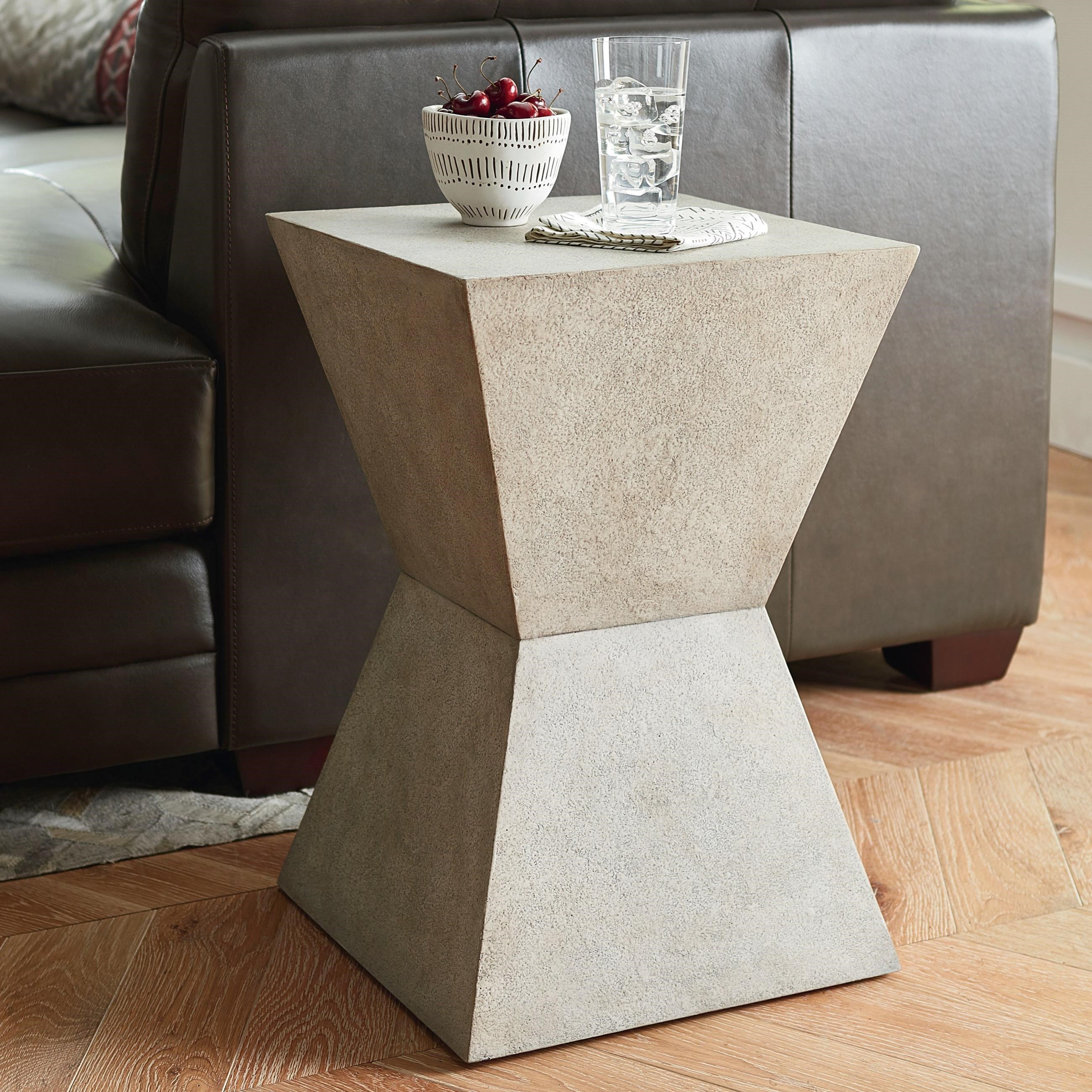 Bassett Boulder Modern Industrial Spot Table | Bassett of Cool Springs ...