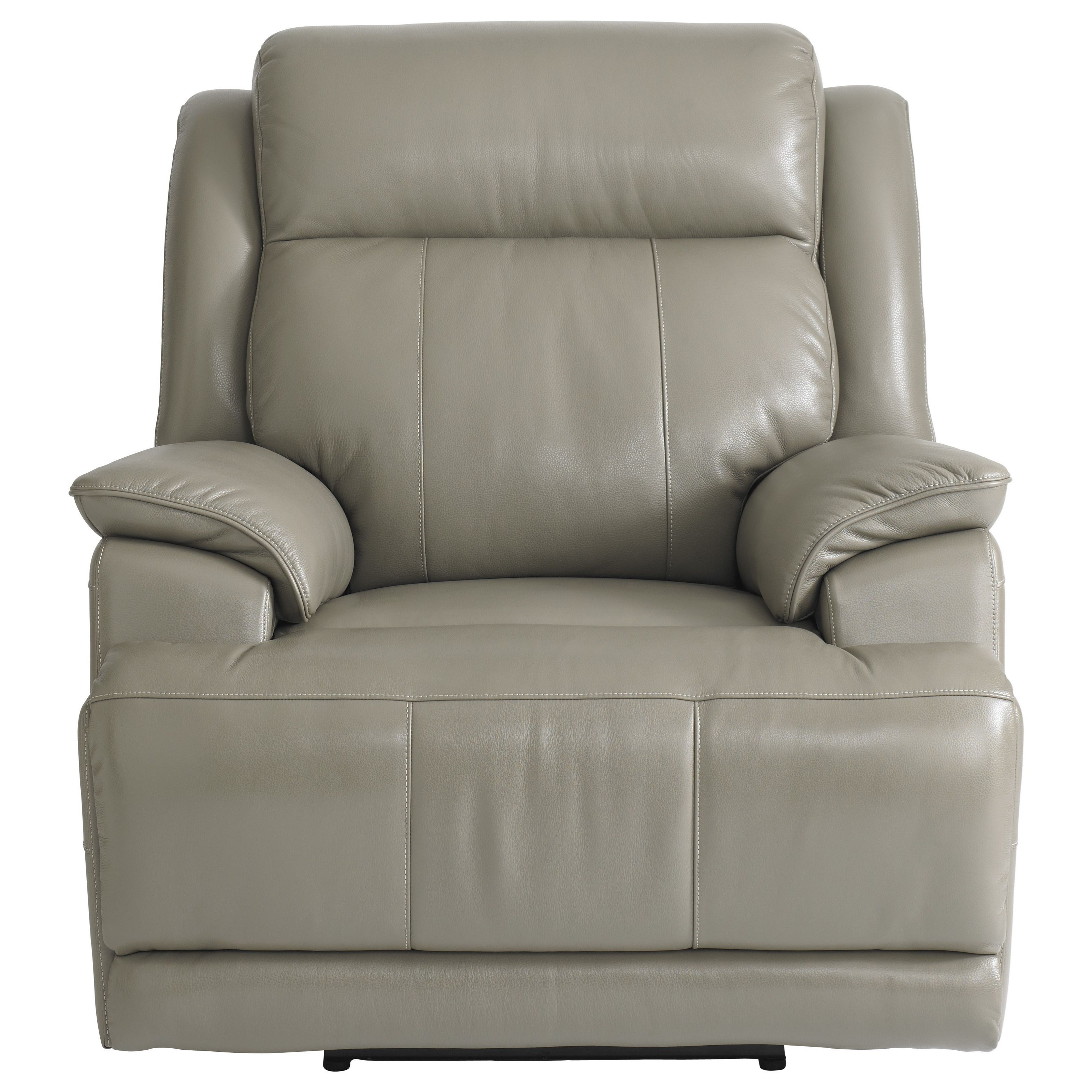 Bassett Club Level - Carson Casual Power Lay-Flat Recliner with Power ...