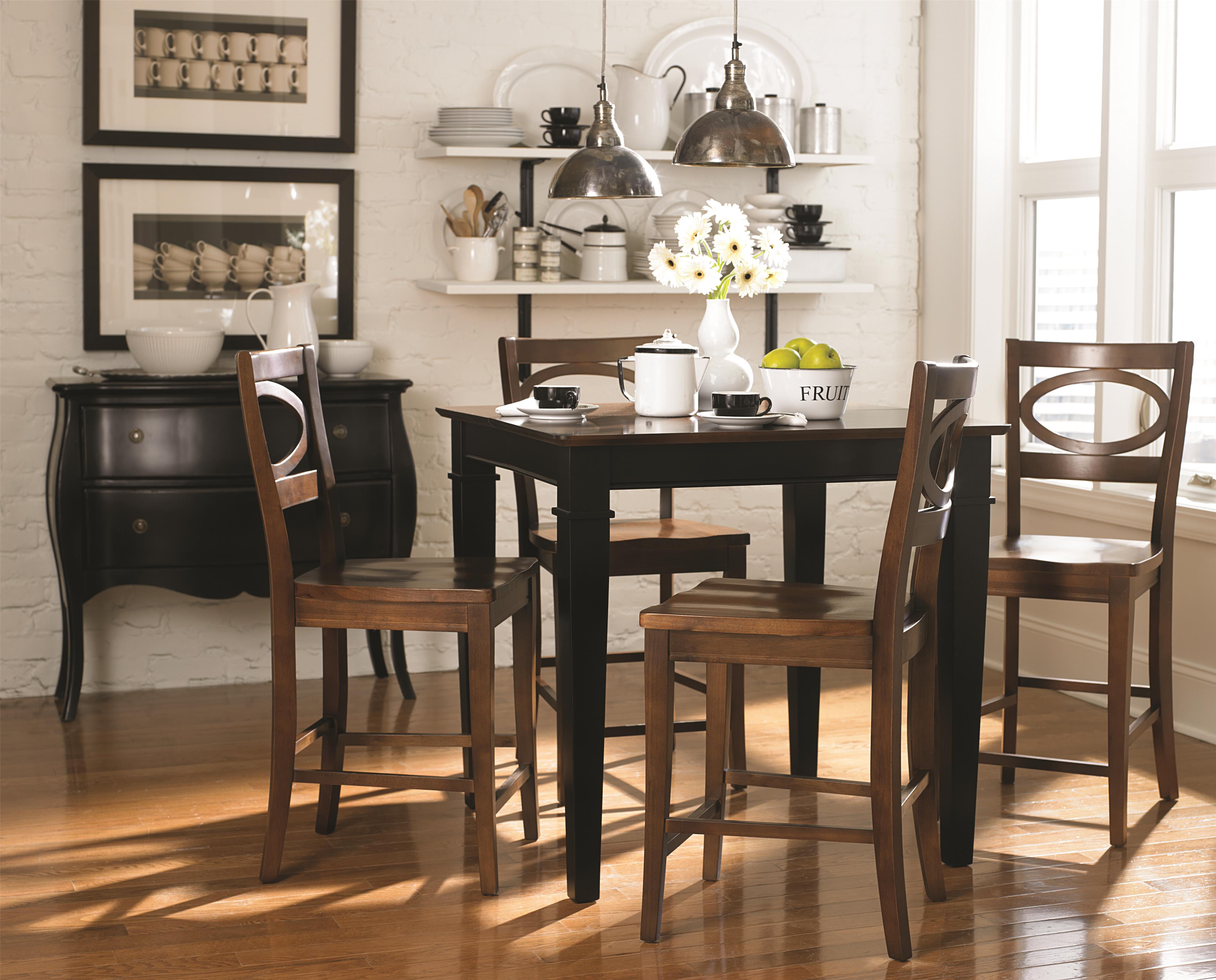 Bassett Custom Dining Customizable Square Dining Table | Wayside ...