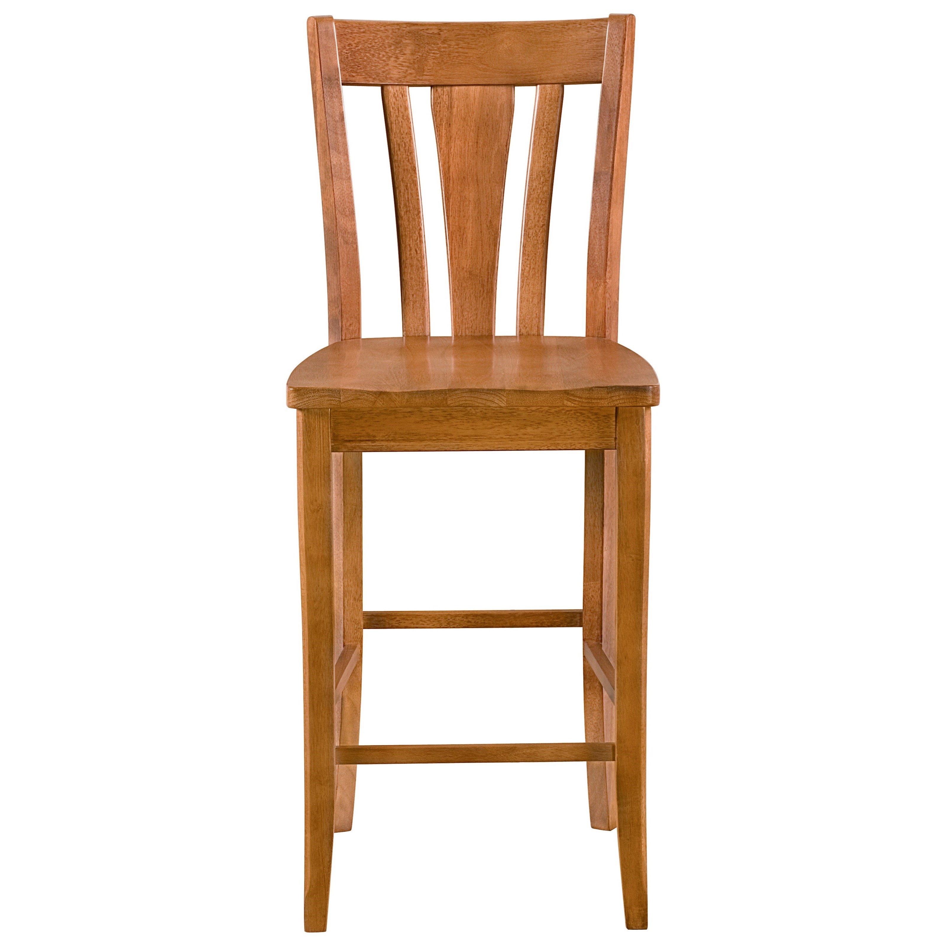 Bassett Custom Dining Bar Stool with Transitional Back Design | Bassett ...