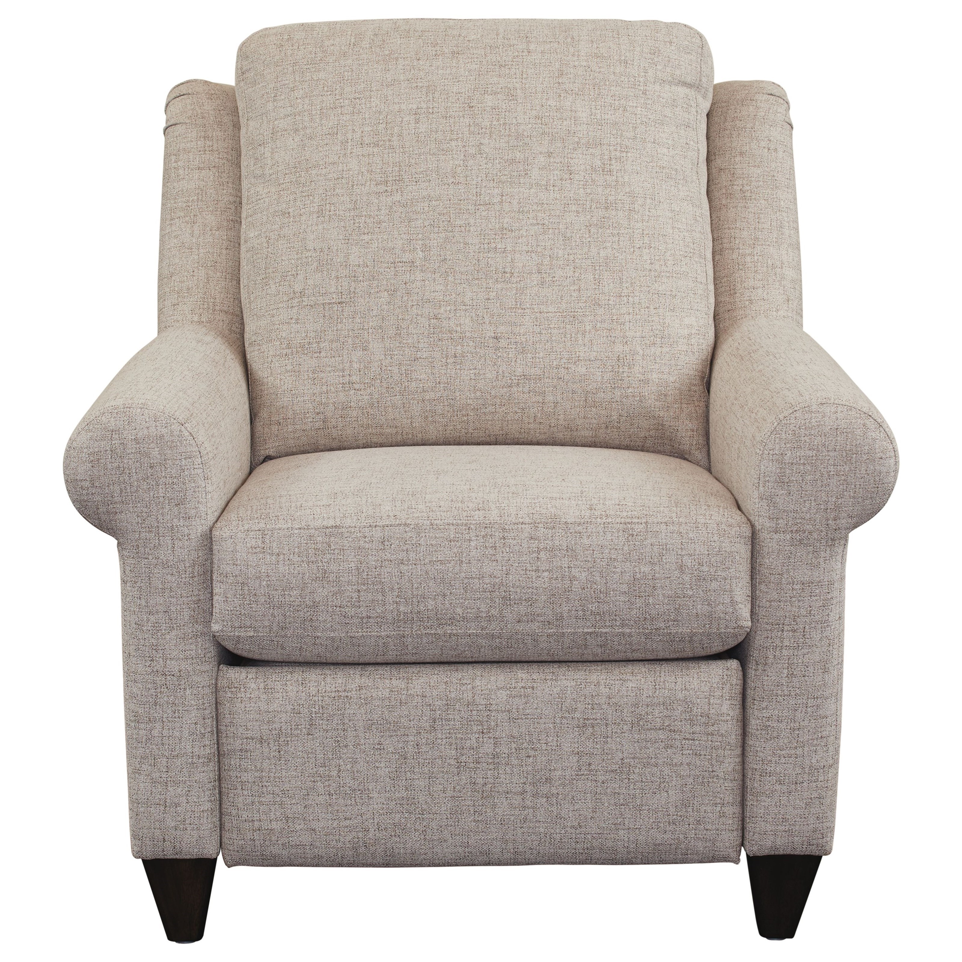 Bassett Magnificent Motion Customizable Power Headrest Recliner with ...