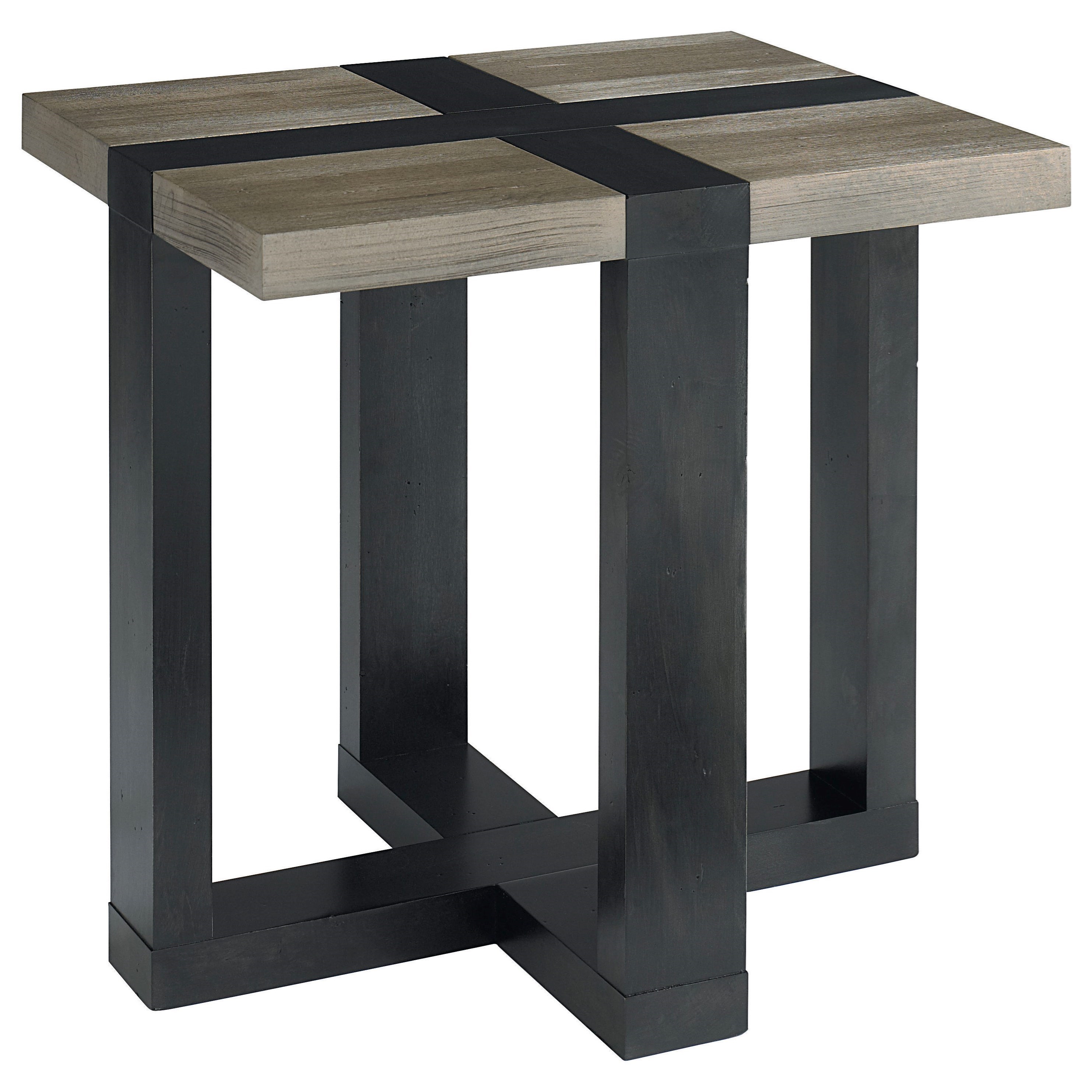 Bassett Skyline Customizable Solid Maple Wood End Table | Bassett of ...
